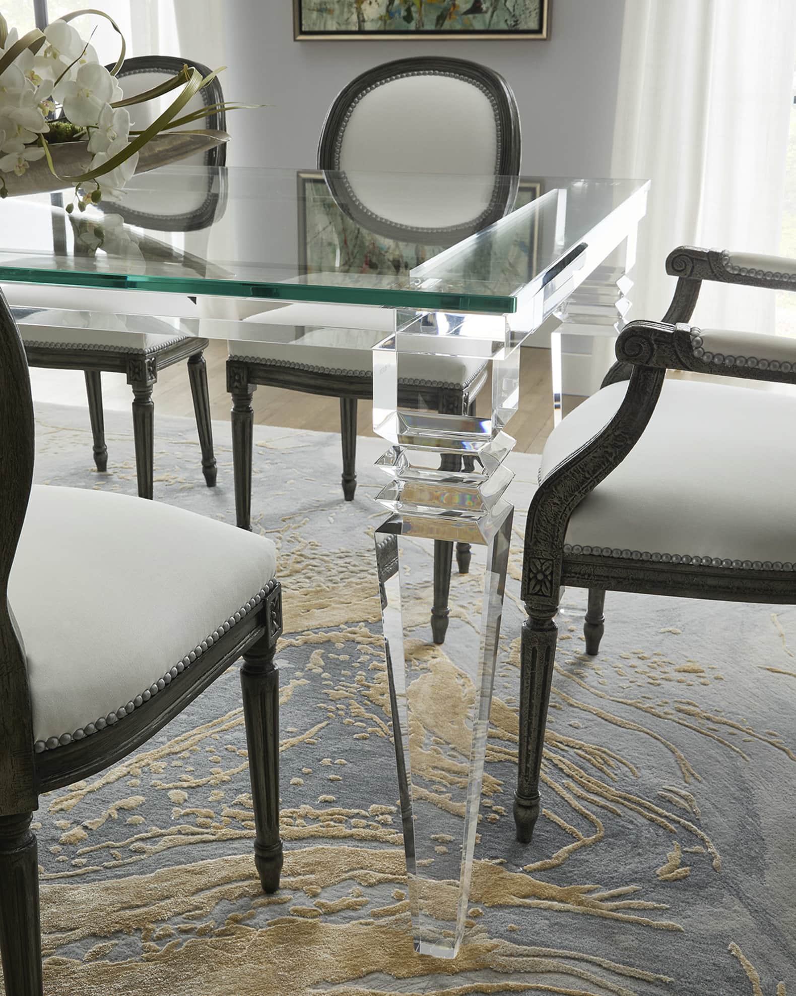 Acrylic kitchen table store