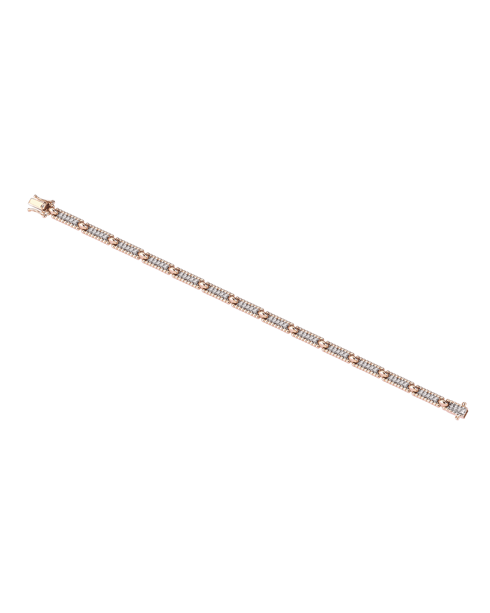 Kismet by Milka Beads 14k White Diamond One-Row Bracelet | Neiman Marcus