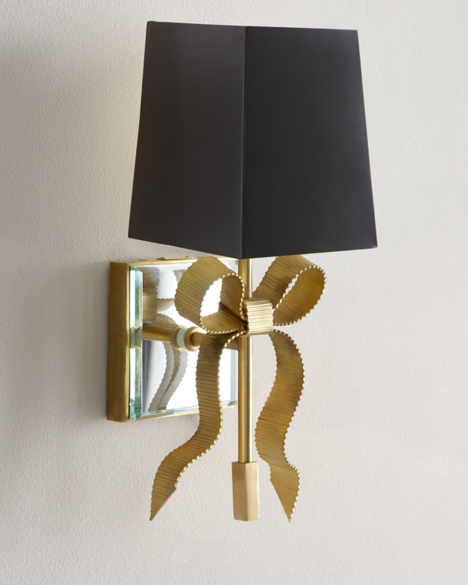 Visual Comfort Signature Small Ellery Grosgrain Bow Sconce | Neiman Marcus