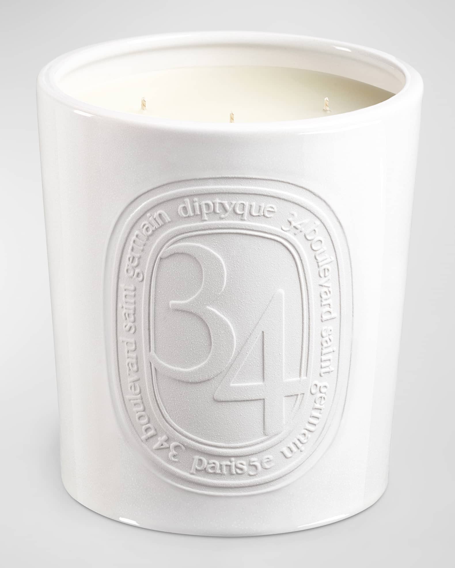 DIPTYQUE 34 Boulevard Saint Germain Indoor & Outdoor Scented Candle, 51 ...