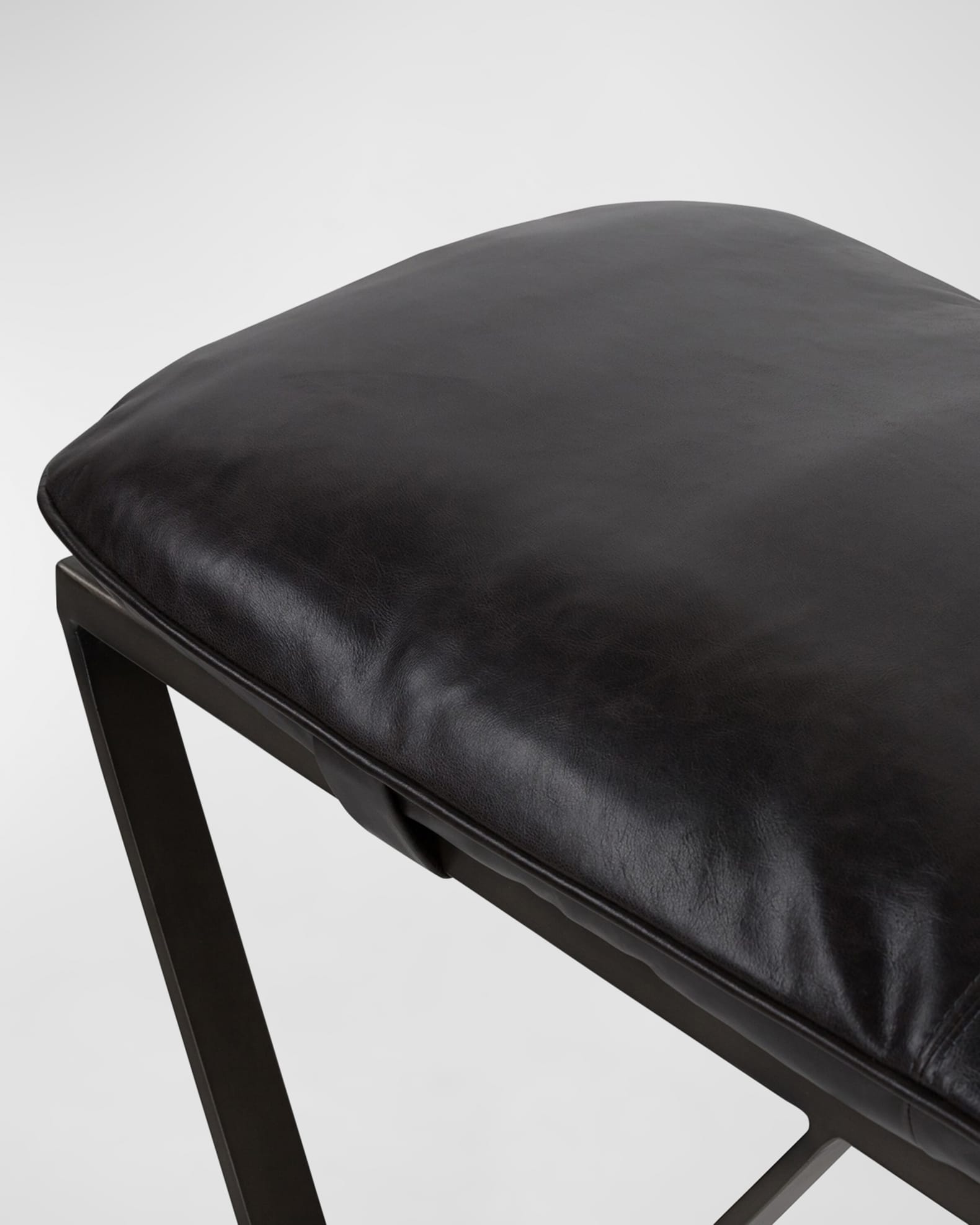 Four Hands Darrow Leather Bench, 63.5" | Neiman Marcus