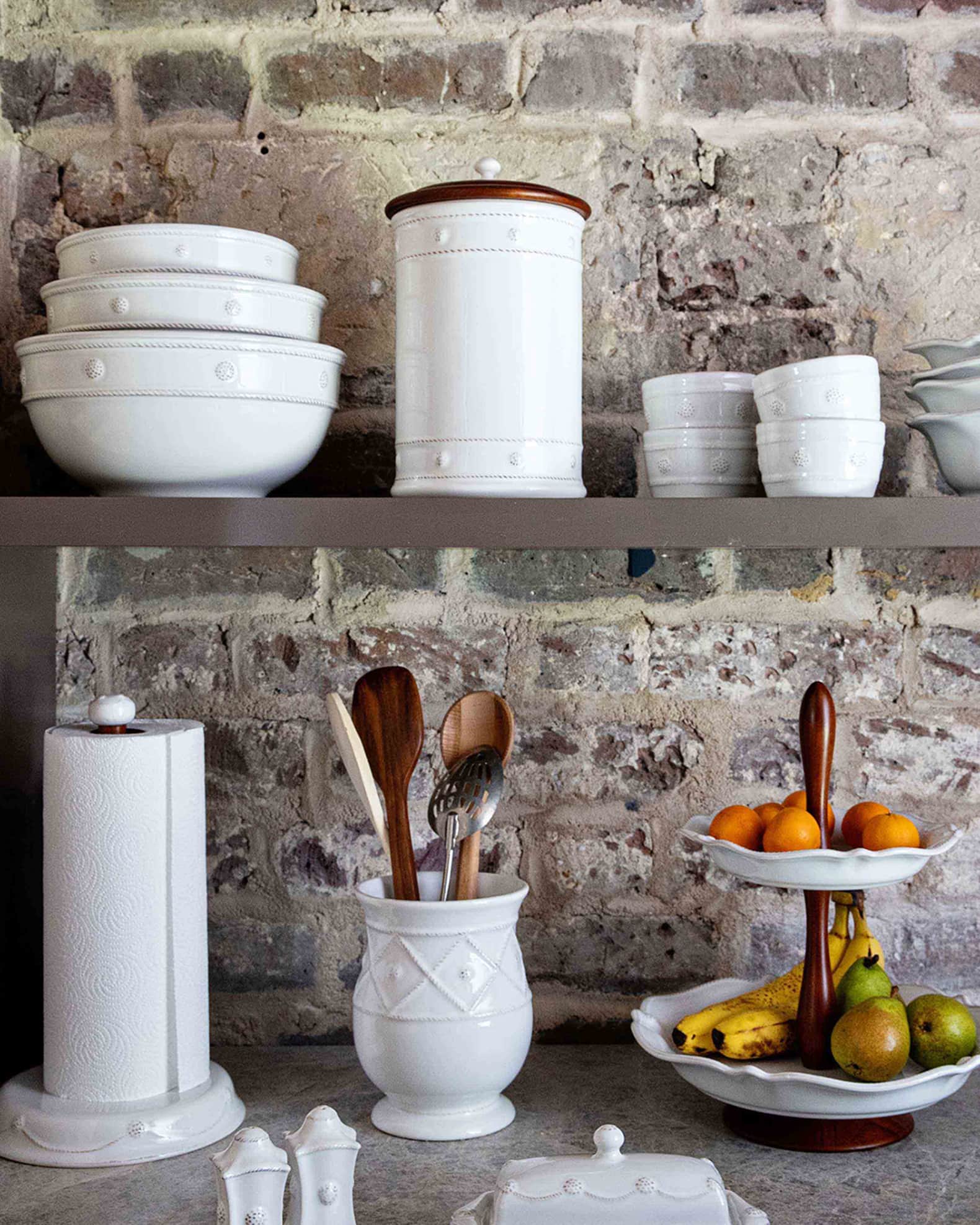 Juliska Berry & Thread Whitewash Nesting Serving Bowl, Set of 3 ...