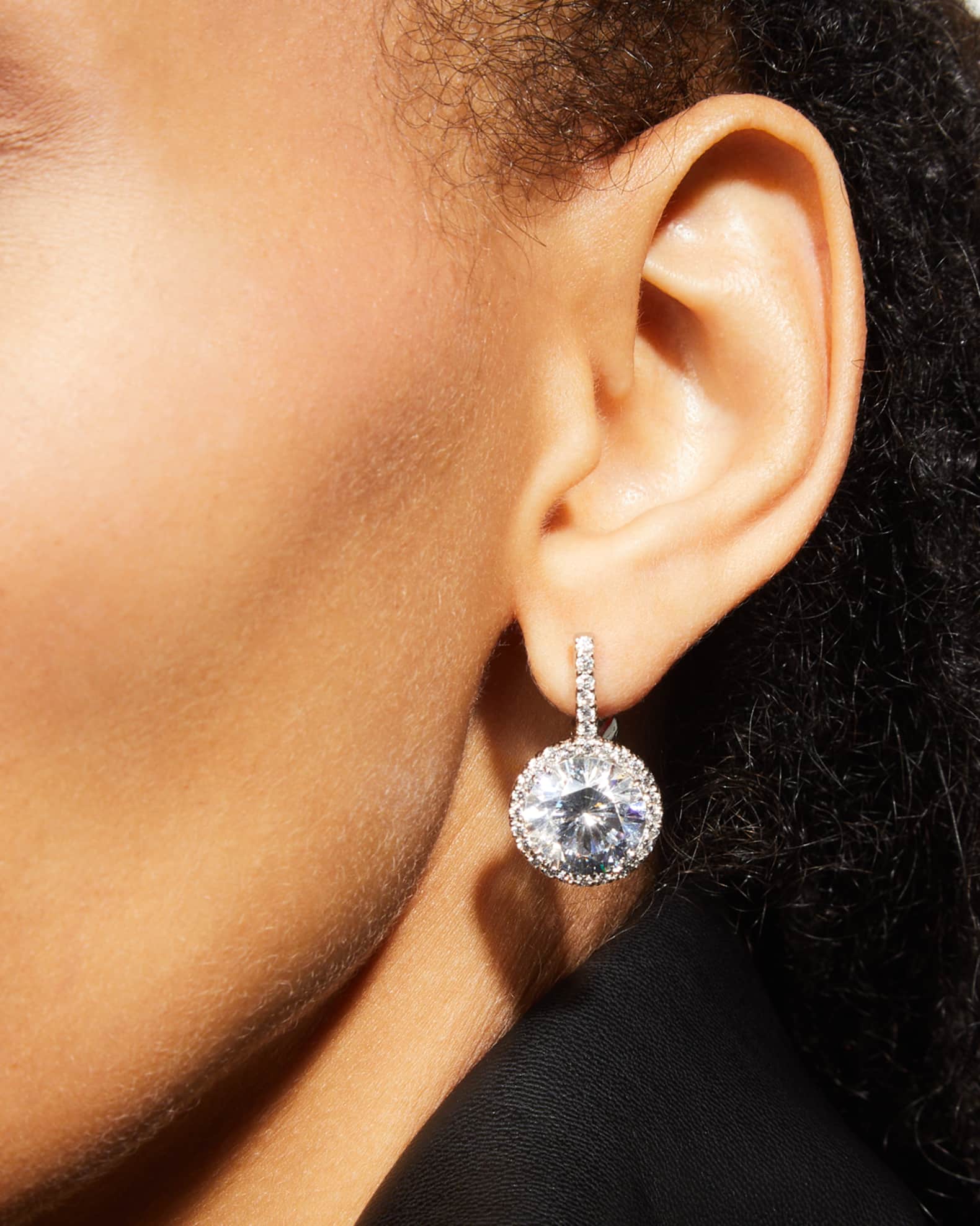 Fantasia by DeSerio Cubic Zirconia Drop Earrings | Neiman Marcus
