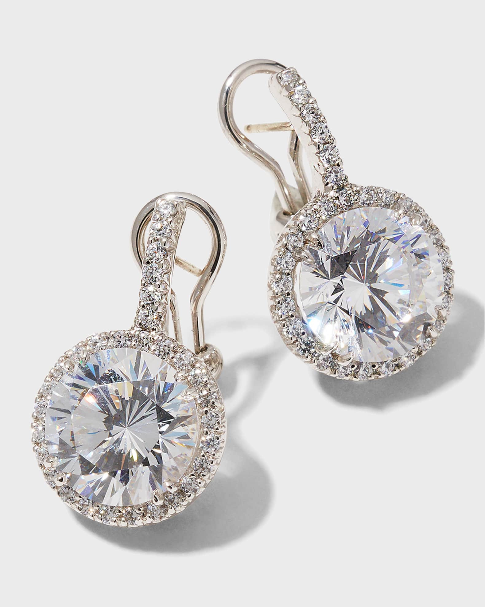 Fantasia by DeSerio Cubic Zirconia Drop Earrings | Neiman Marcus