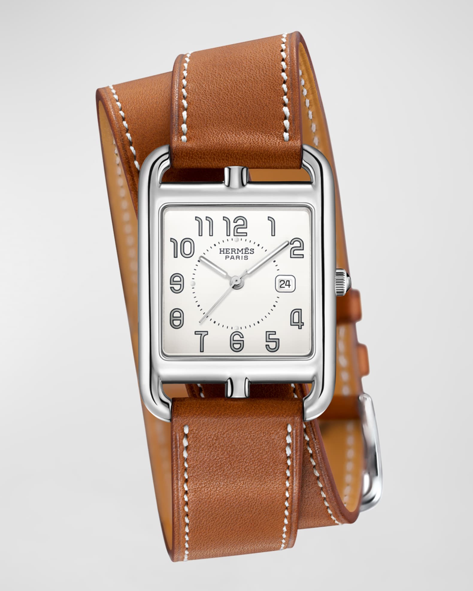 Hermes Cape Cod Watch, Large Model, 37 mm | Neiman Marcus