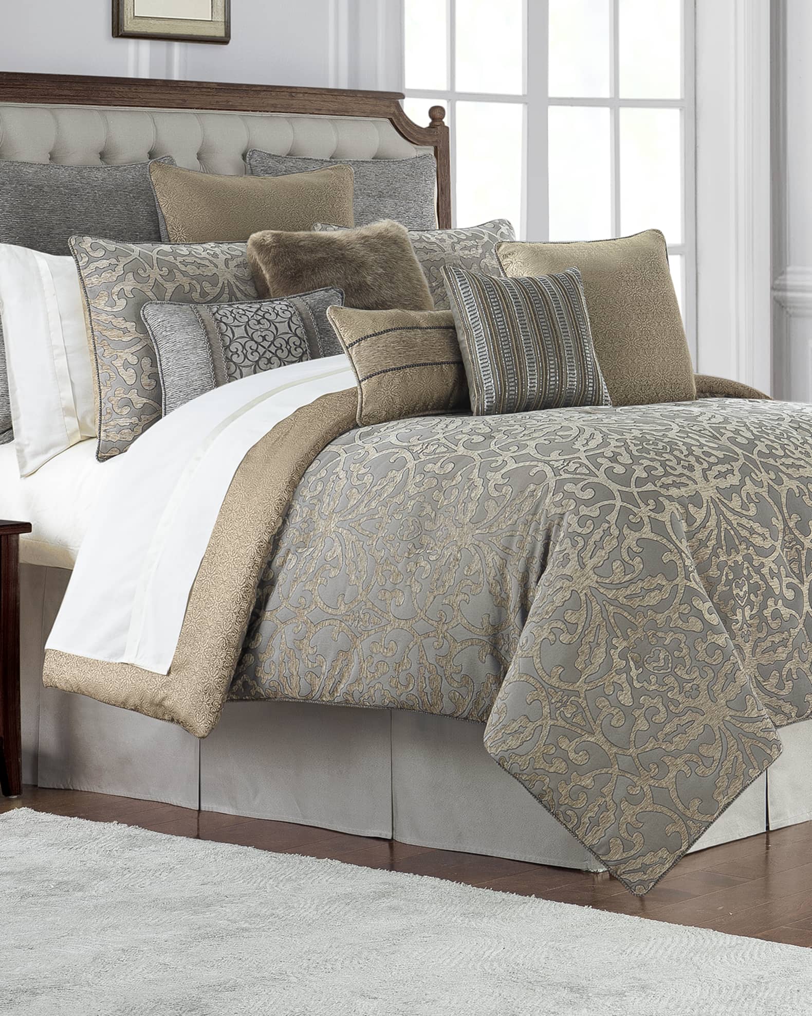 Waterford Carrick King Comforter Set | Neiman Marcus
