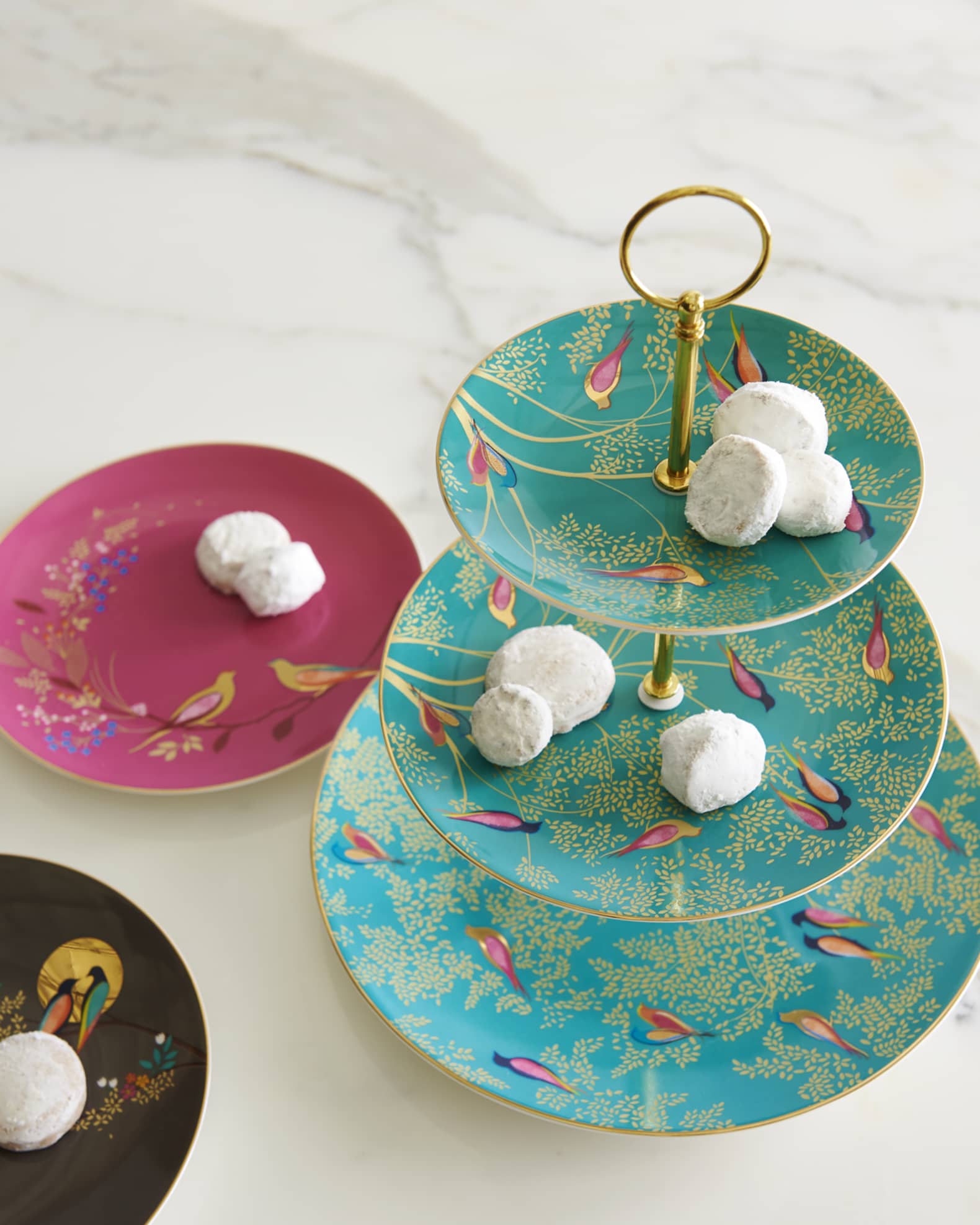 Sara Miller Sara Miller 3-Tier Cake Stand | Neiman Marcus