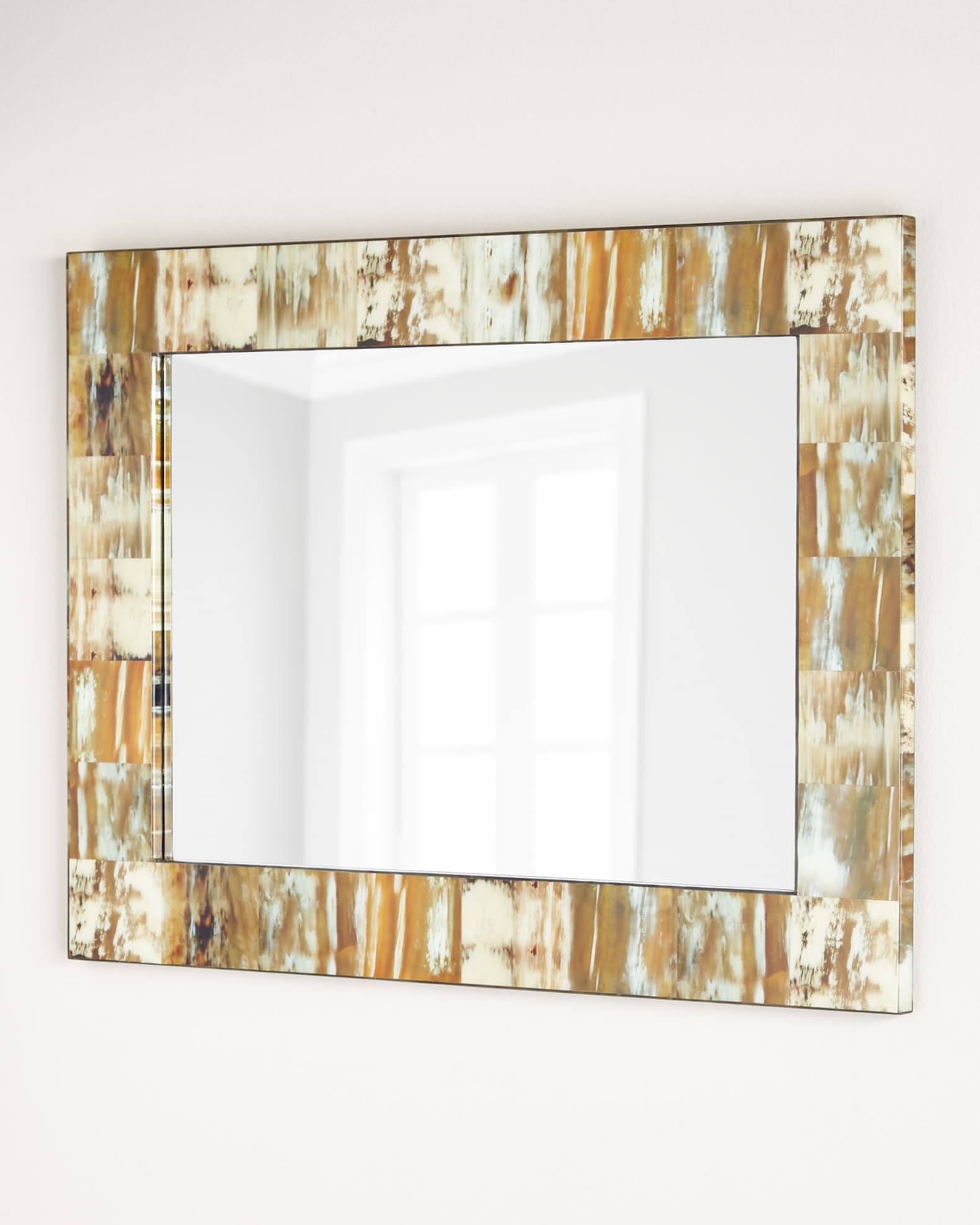Jamie Young Natural Faux Horn Mirror | Neiman Marcus