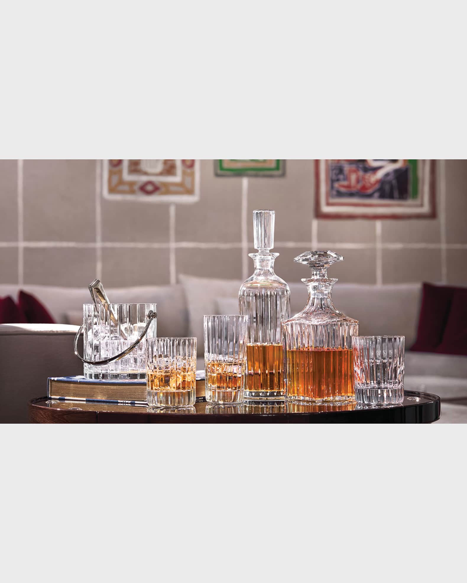 Baccarat Harmonie Round Whiskey Decanter, 25 oz. | Neiman Marcus