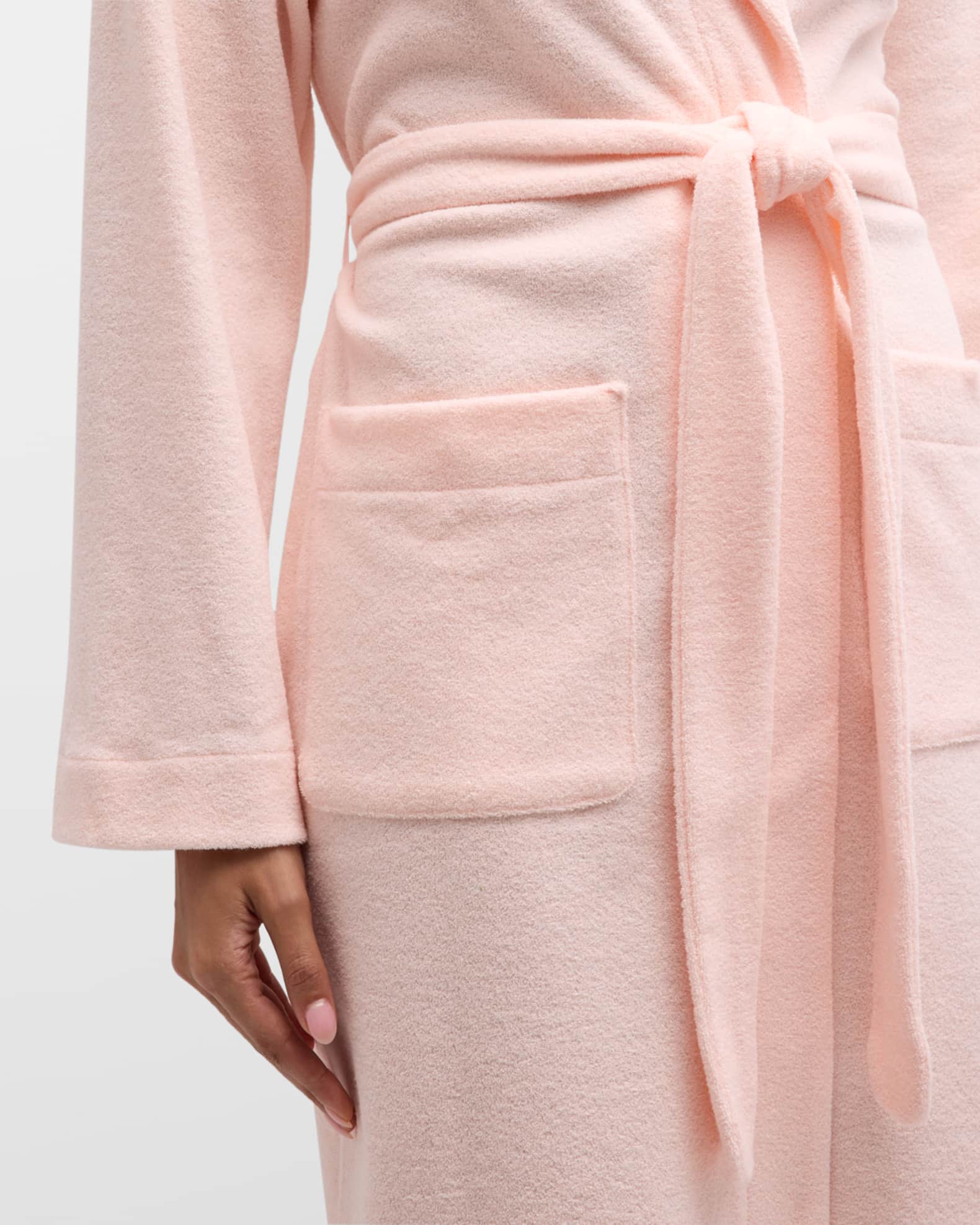 Hanro Plush Short Robe | Neiman Marcus