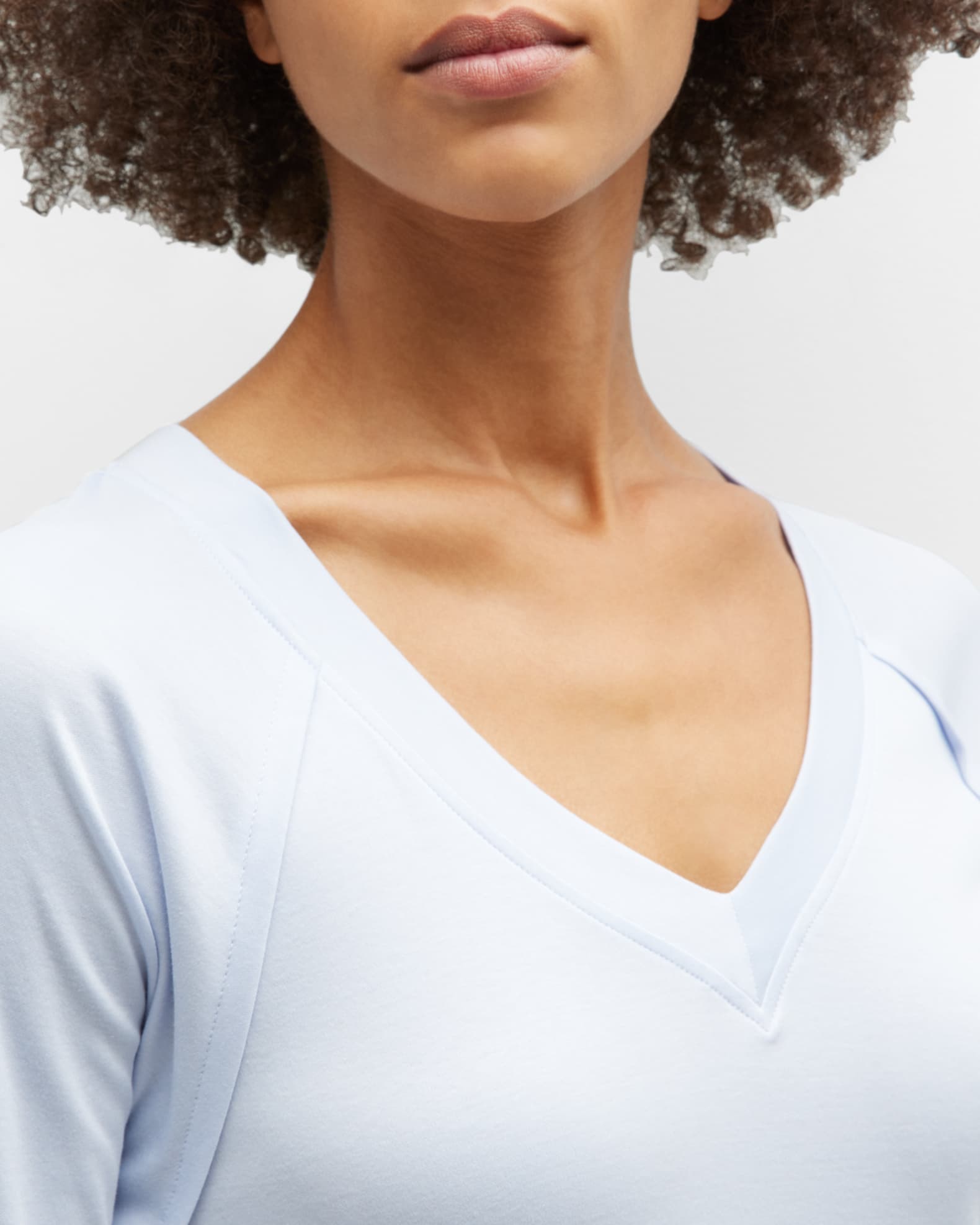 Hanro Pure Essence 3/4-Sleeve Gown | Neiman Marcus
