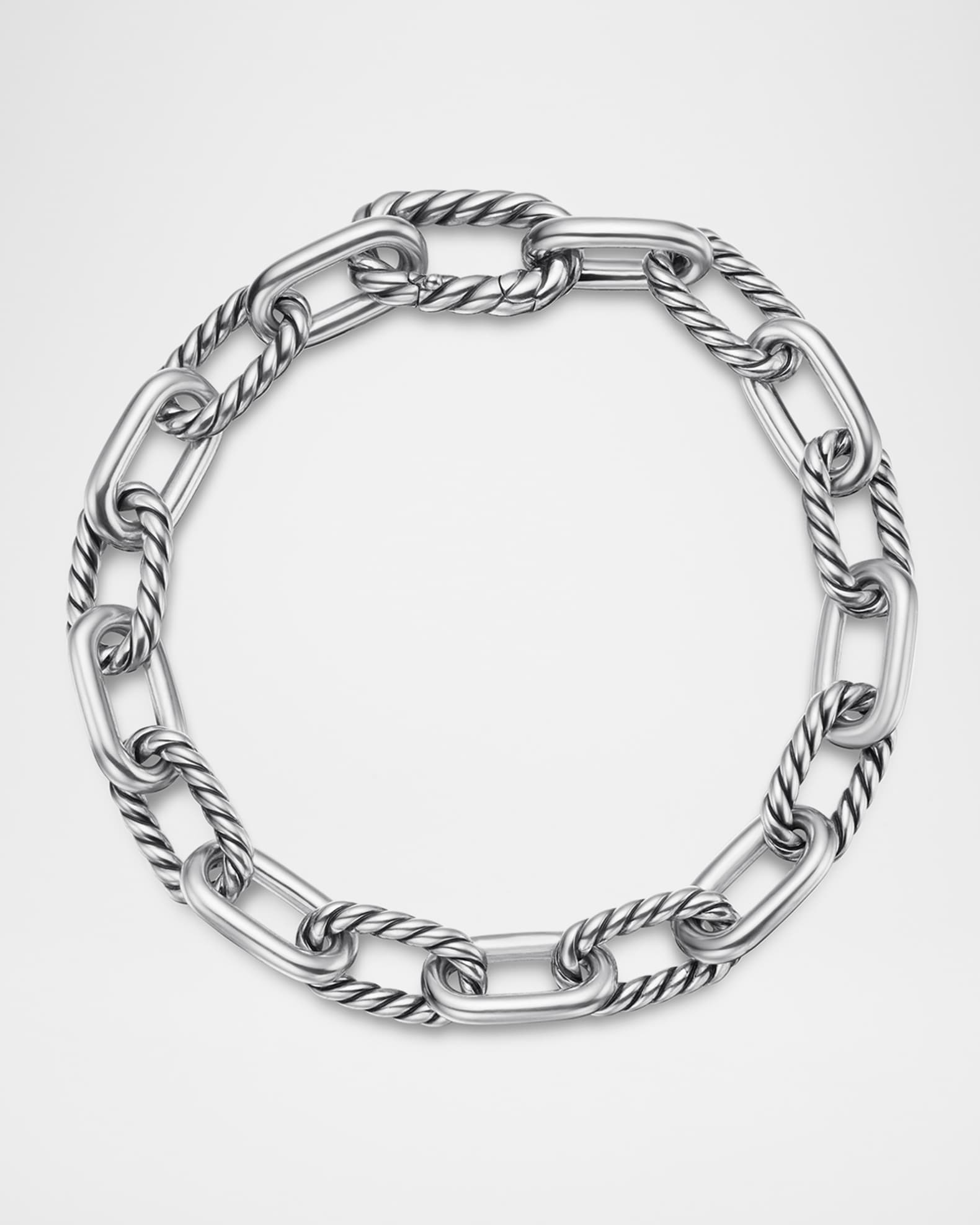 David Yurman DY Madison Chain Bracelet in Silver, 8.5mm | Neiman Marcus