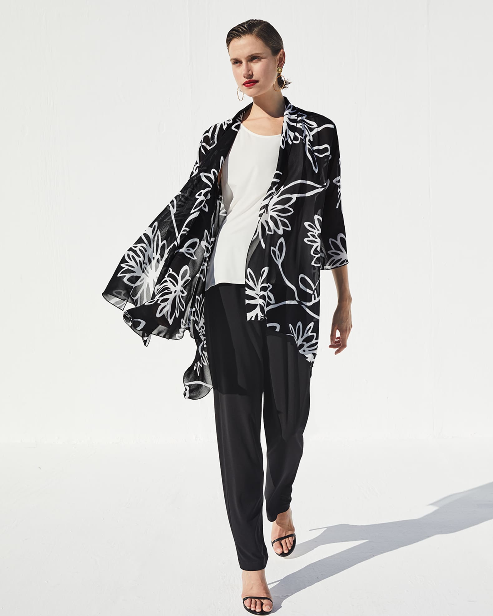 Paisley-Print Georgette Blouse | Neiman Marcus