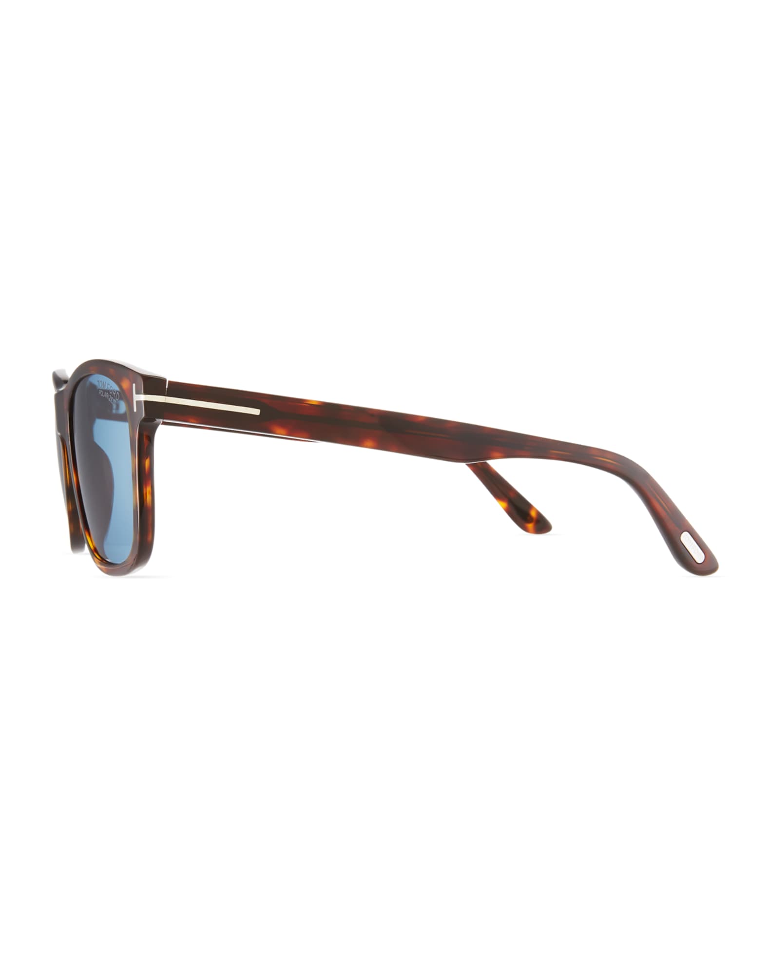 TOM FORD Eric Rectangular Havana Sunglasses | Neiman Marcus