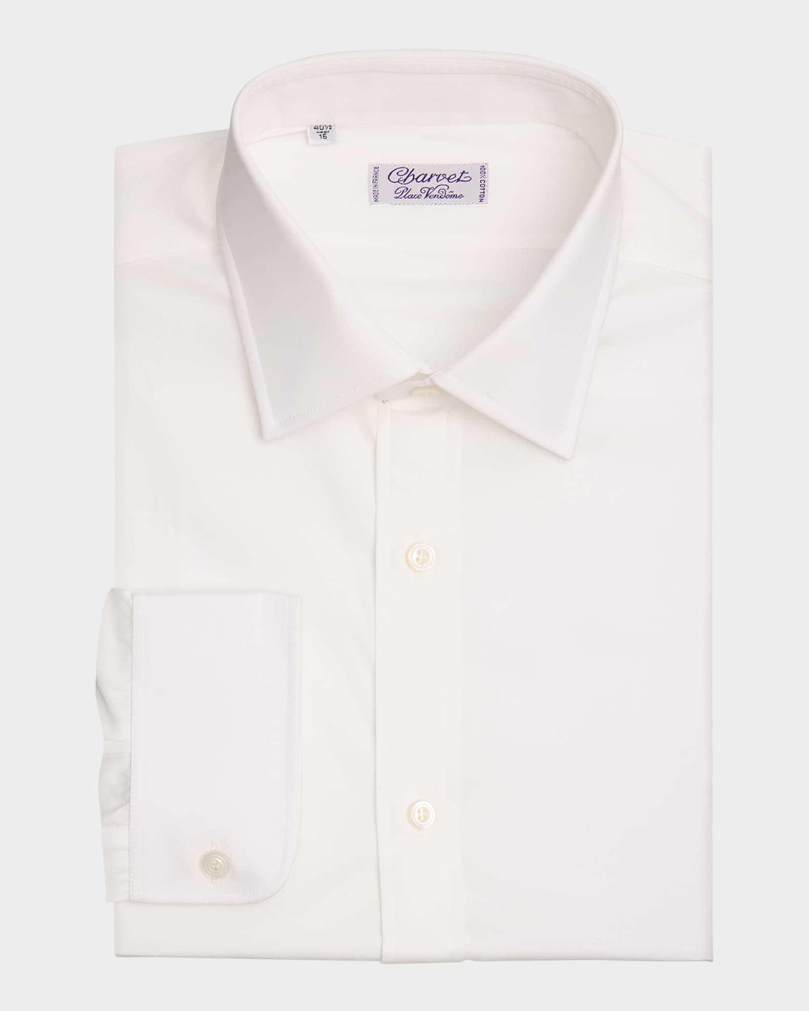 Charvet French-Cuff Dress Shirt | Neiman Marcus