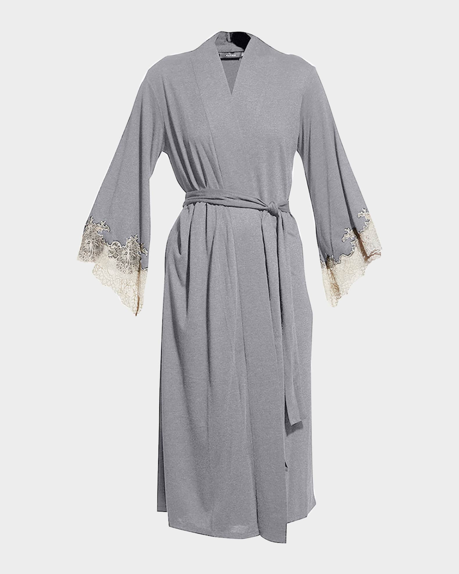 Natori Luxe Shangri-La Knit Robe | Neiman Marcus