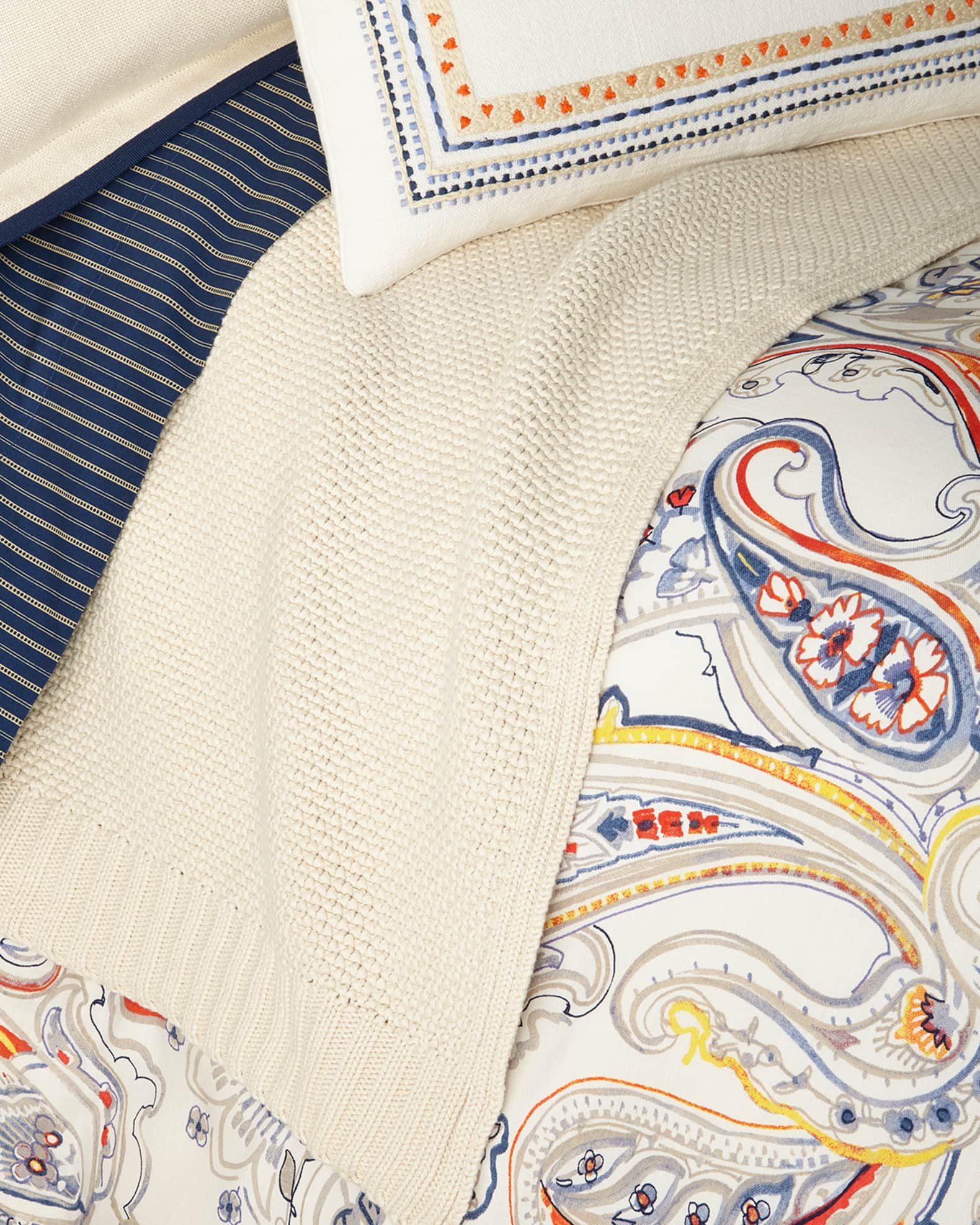 Travis Paisley Bedding Collection | Neiman Marcus