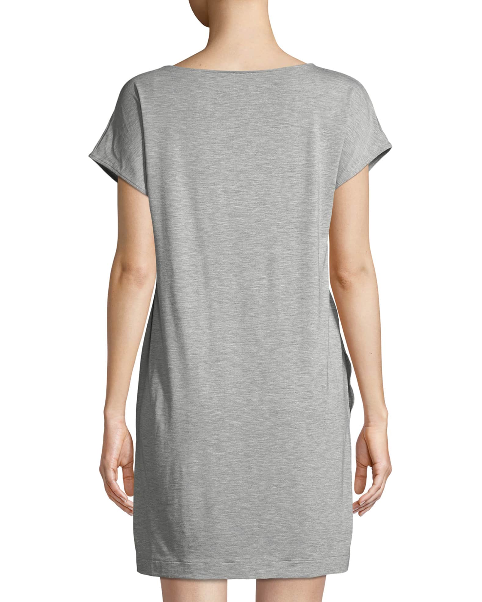 Hanro Natural Elegance Cap-Sleeve Nightgown | Neiman Marcus