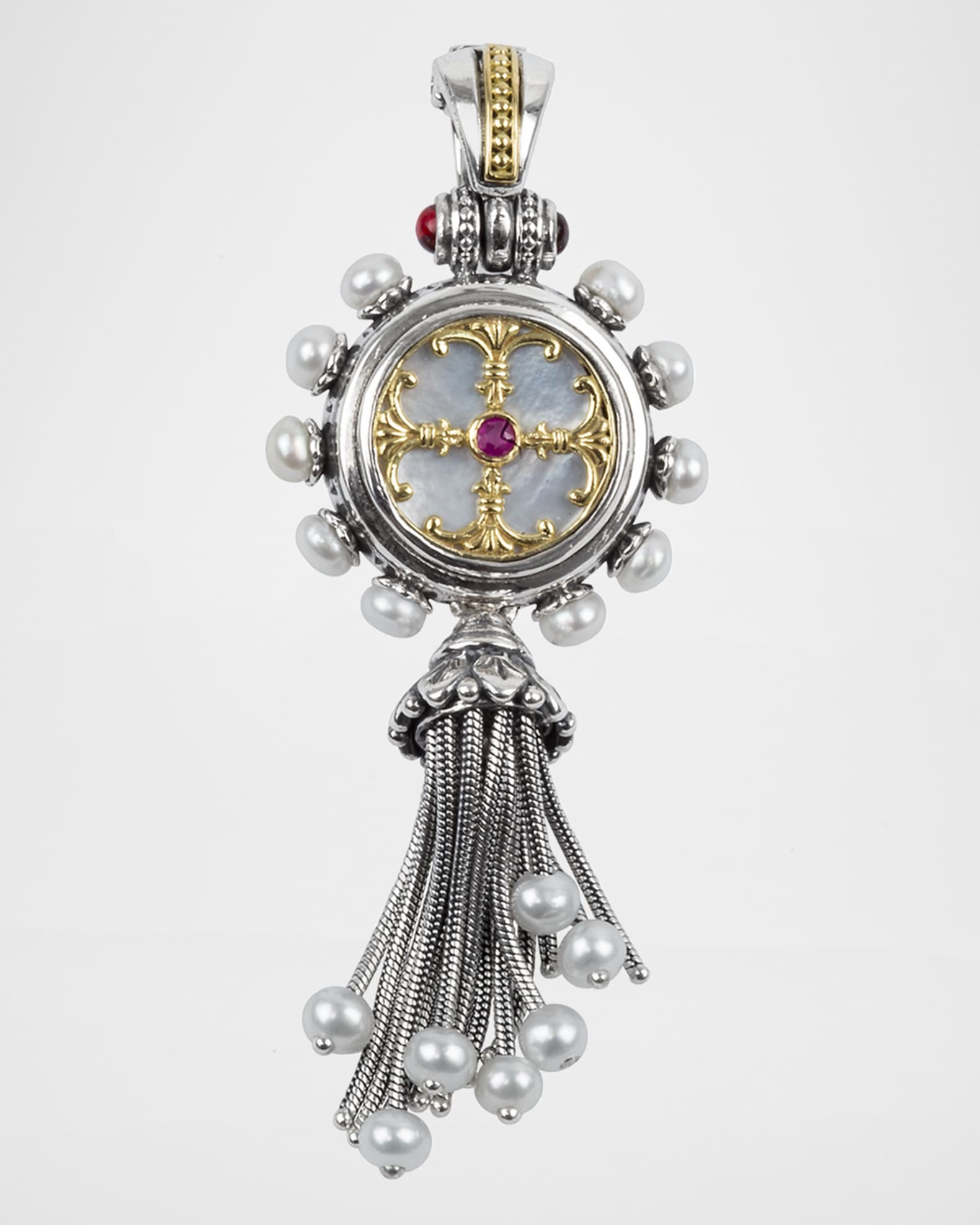 Konstantino Hestia Tassel Pendant | Neiman Marcus