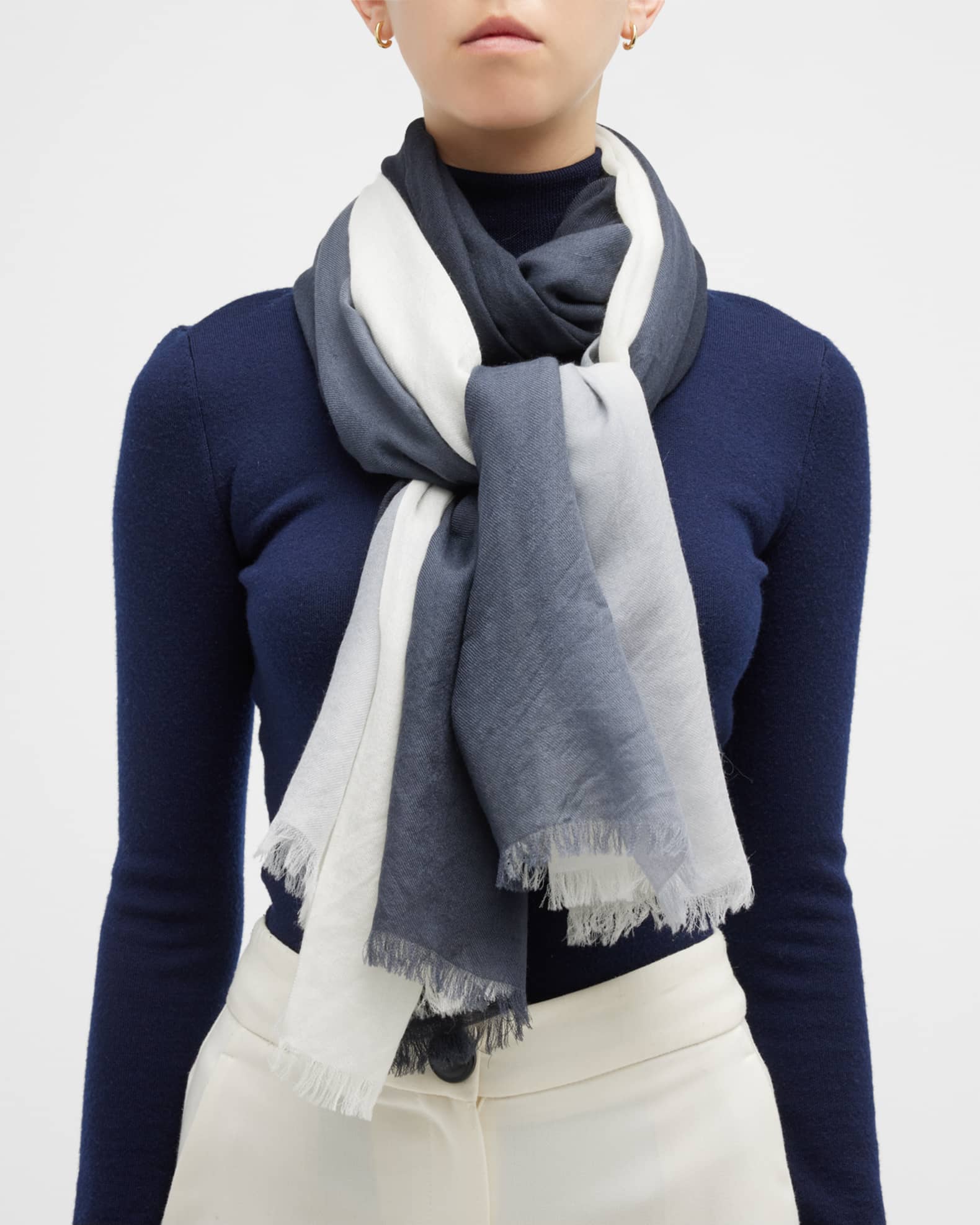 Sofia Cashmere Cashmere Ombre Scarf | Neiman Marcus