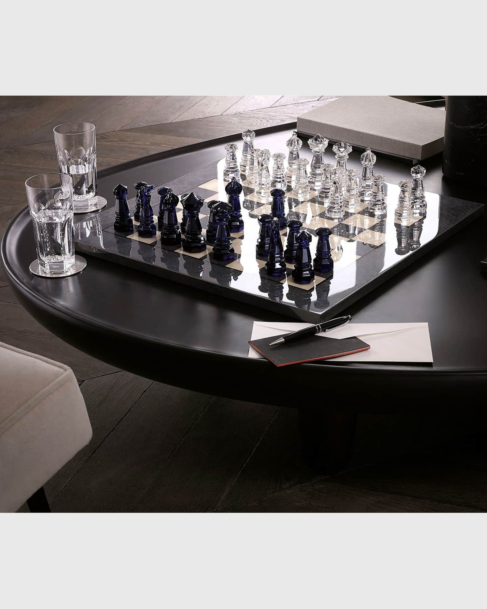Baccarat Jeu Chess Set | Neiman Marcus
