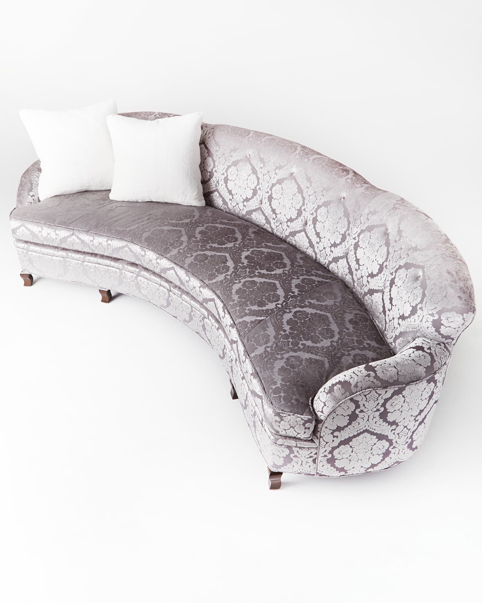 Haute House L'Amour Damask Sofa 118" | Neiman Marcus