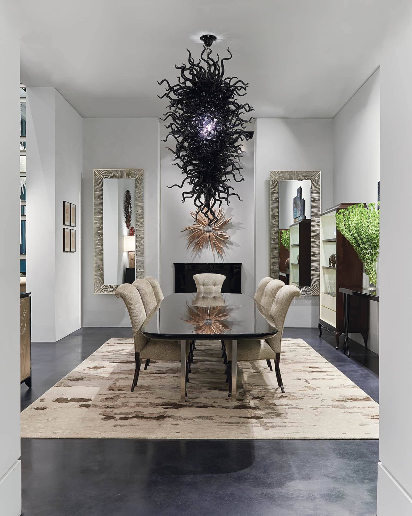 Christopher Guy Truffle Hand Knotted Rug, 8' x 10' | Neiman Marcus