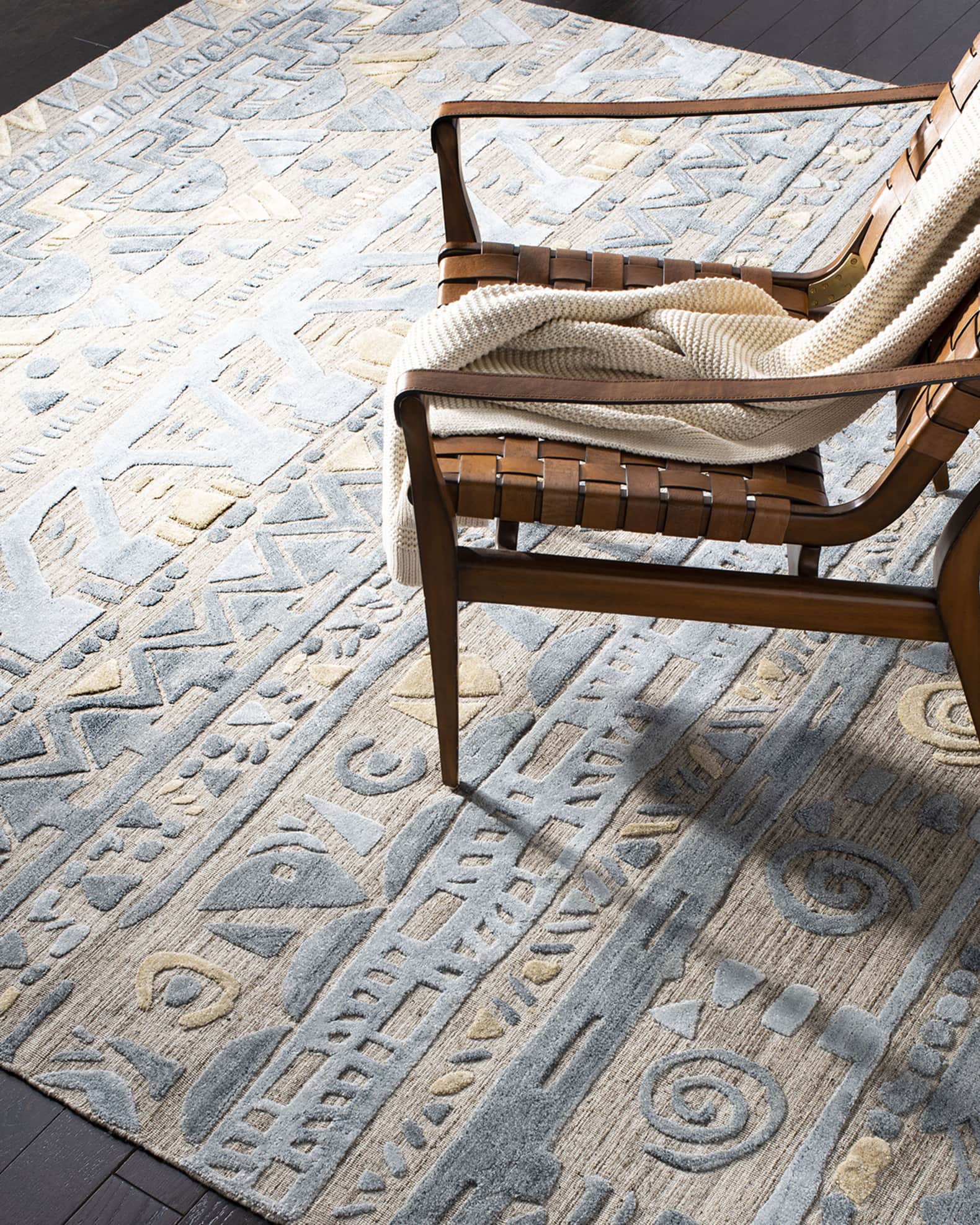 Nicholas Loom-Knotted Rug Collection | Neiman Marcus