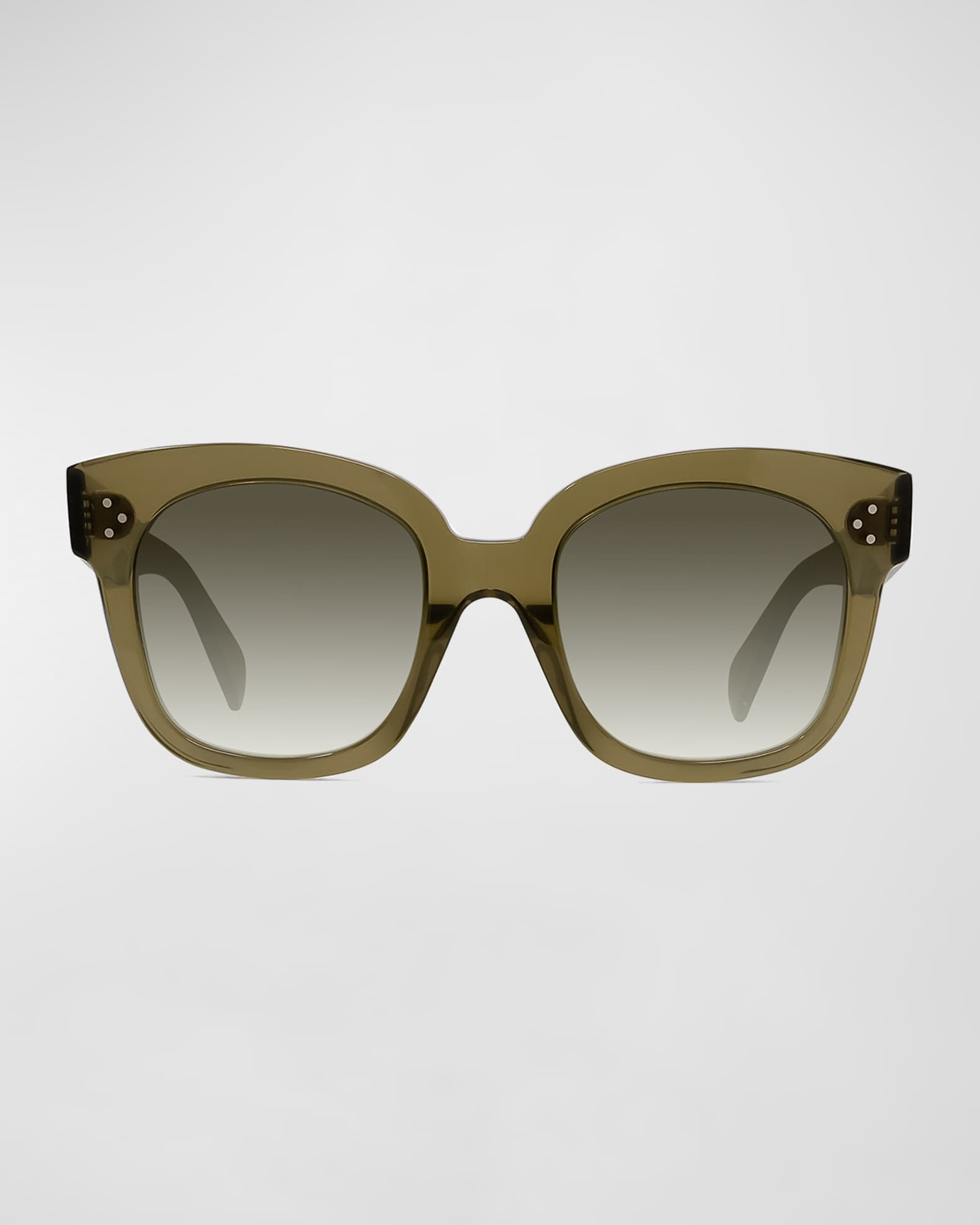 Celine Square Gradient Acetate Sunglasses | Neiman Marcus