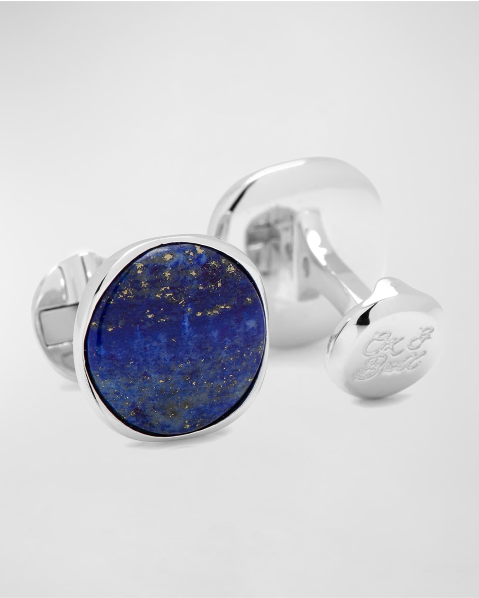 Cufflinks Inc. Lapis Sterling Silver Cuff Links | Neiman Marcus