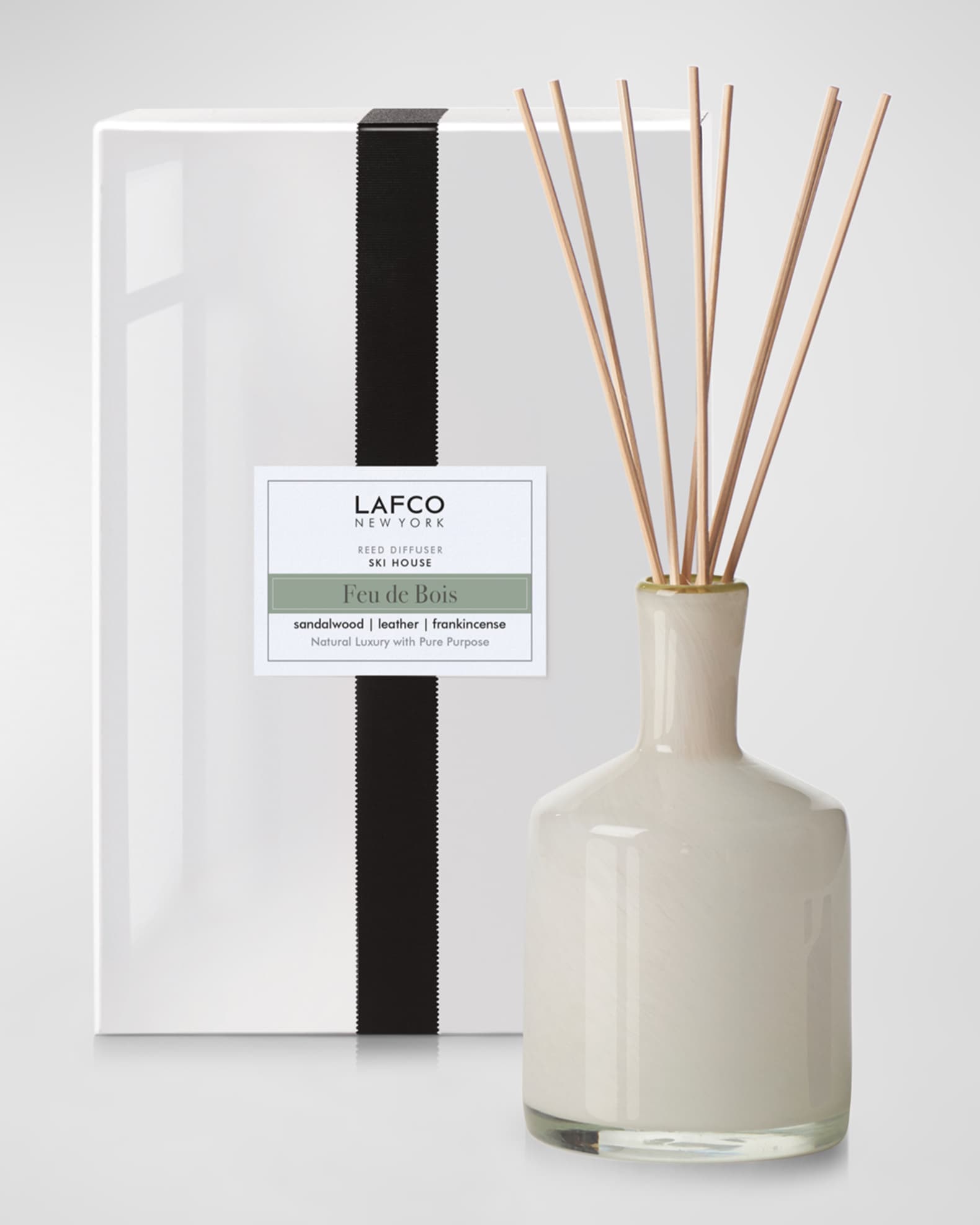 LAFCO New York Feu de Bois Signature 15oz Reed Diffuser | Neiman Marcus