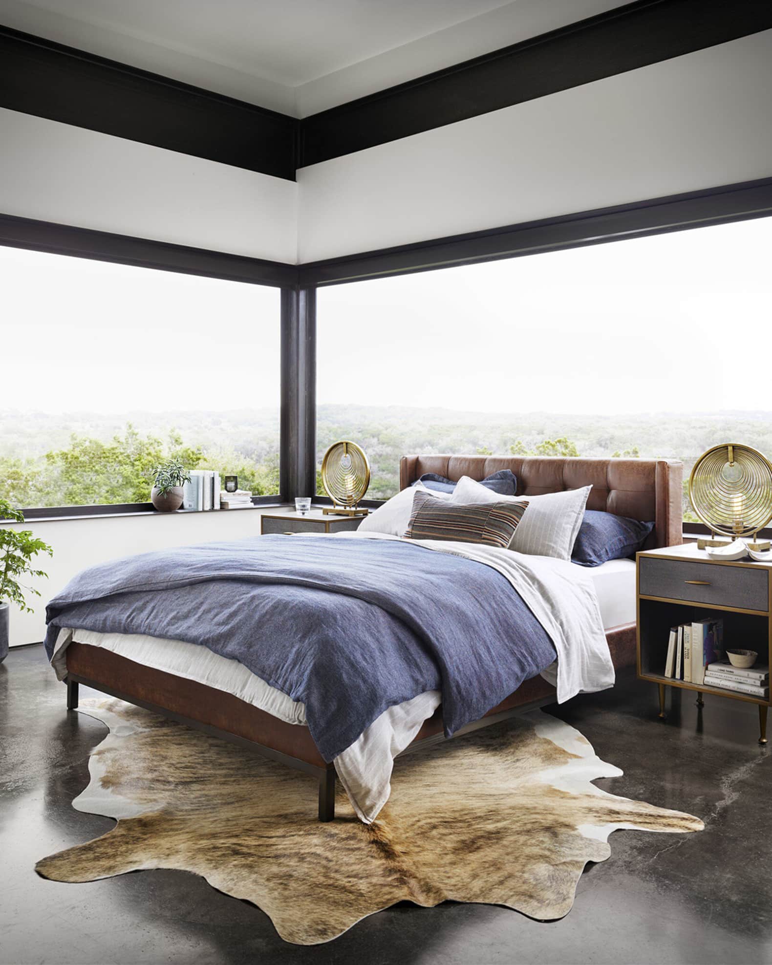 Patterson Tufted Platform Bed Collection | Neiman Marcus