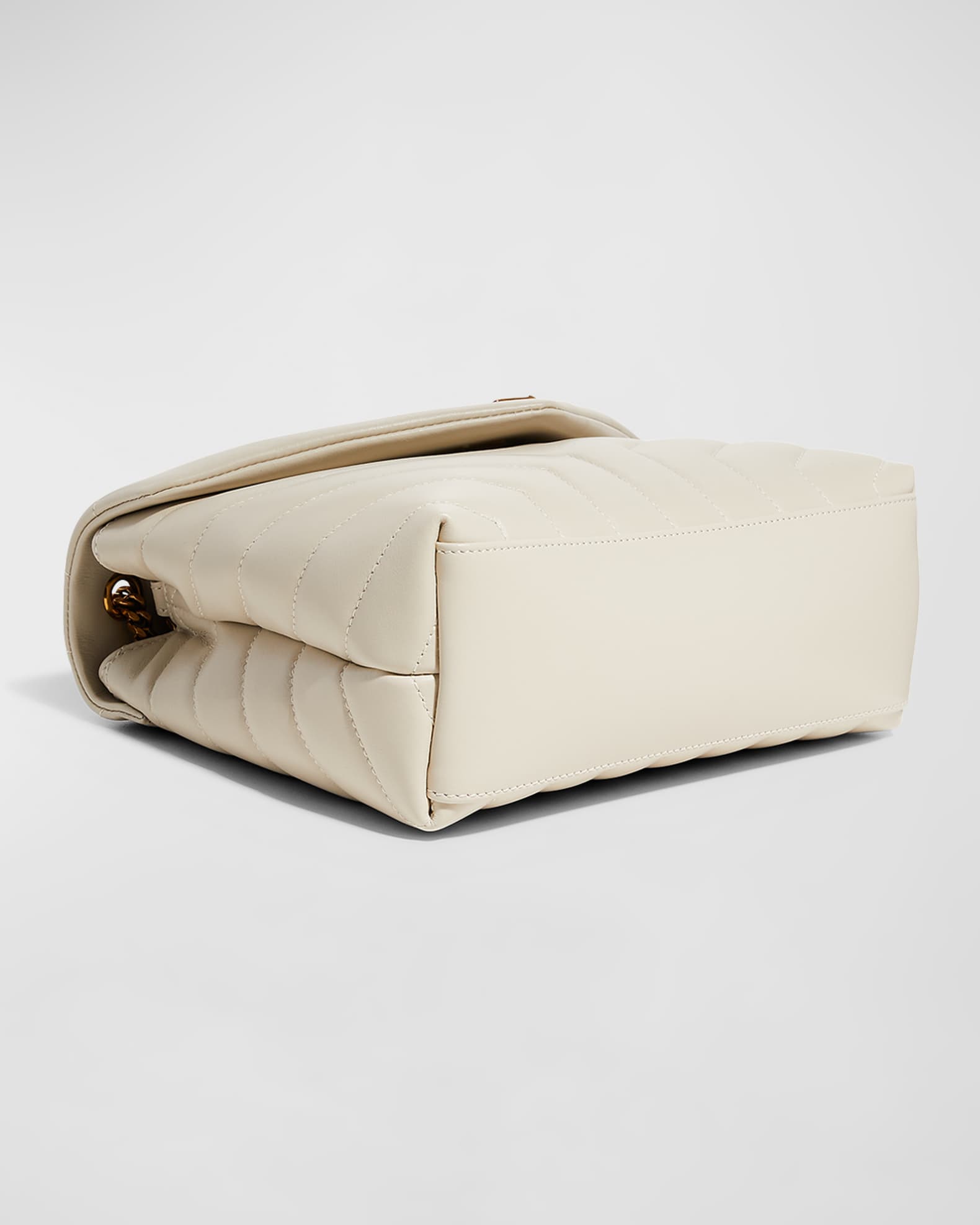 Saint Laurent Loulou Small YSL Shoulder Bag in Quilted Leather | Neiman ...