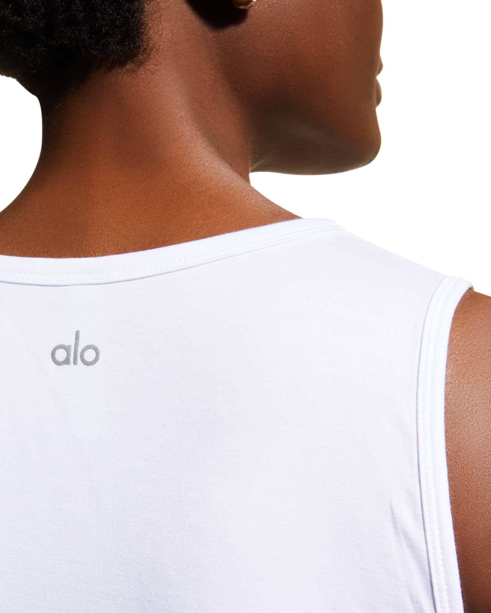 Alo Yoga Cover Cropped Tank Top | Neiman Marcus