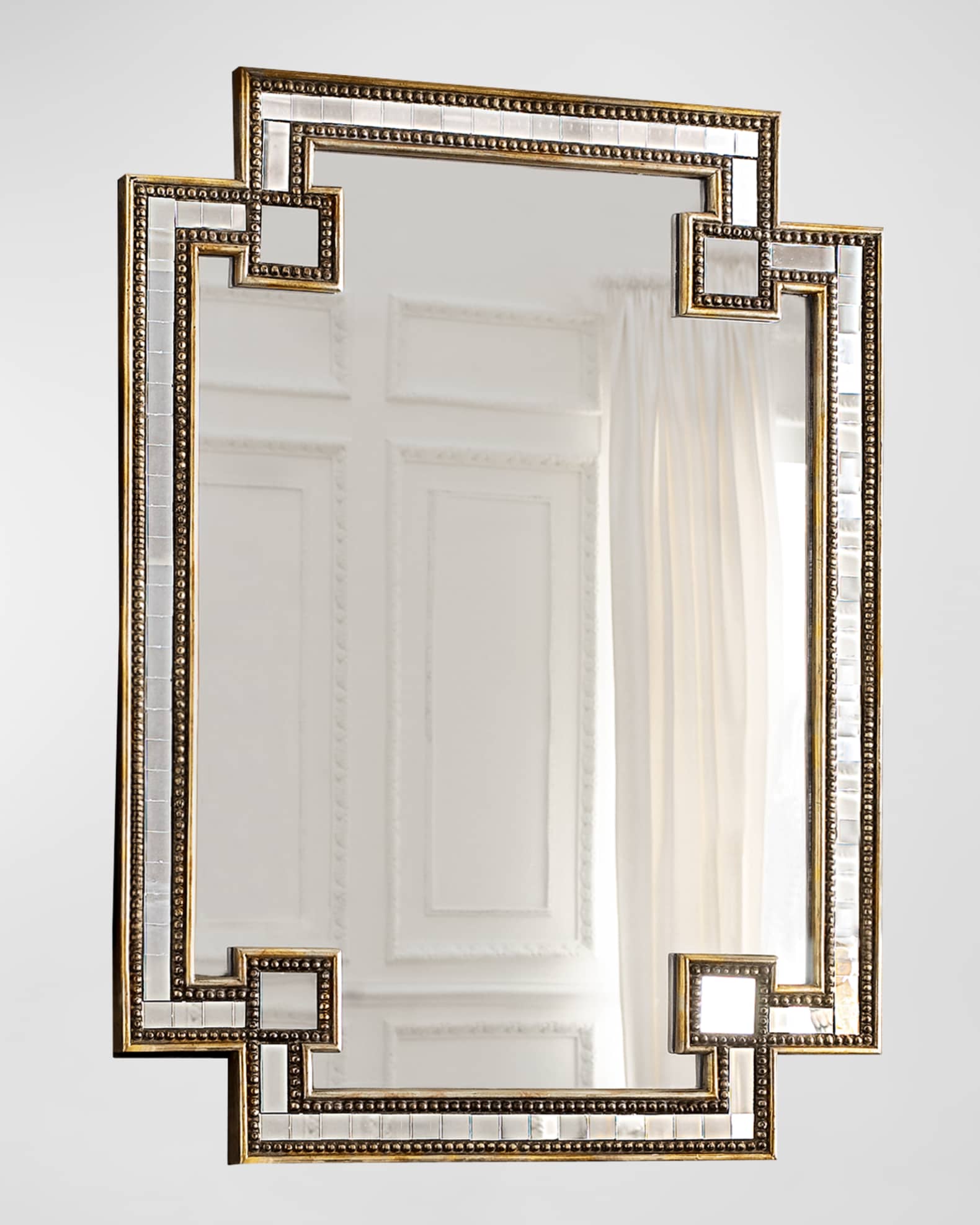 John-Richard Collection Mosaic Mirror | Neiman Marcus