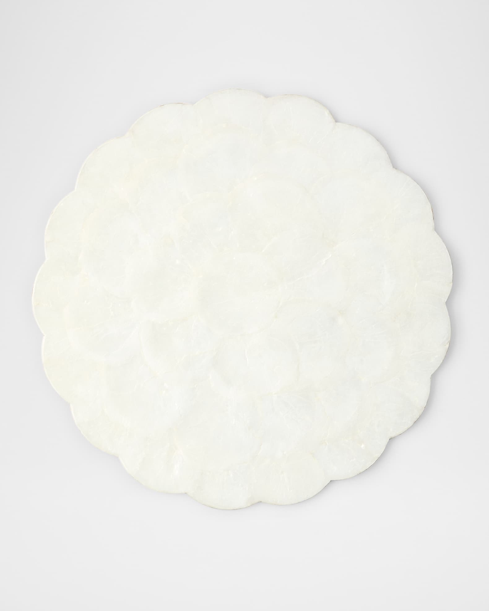 Four 14" Round Capiz Shell Placemats | Neiman Marcus