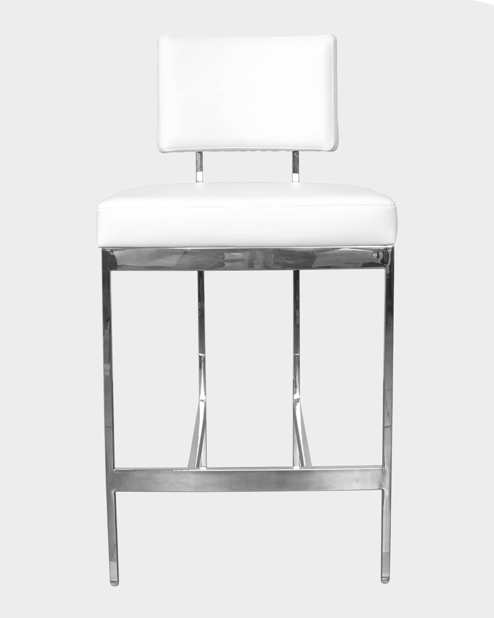 Worlds Away Harmony Modern Counter Stool, 26" | Neiman Marcus