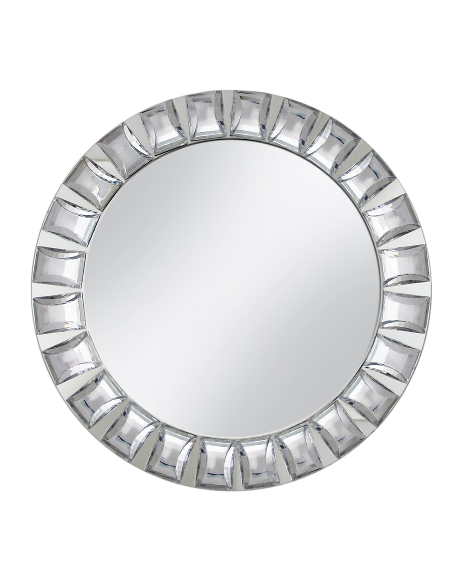 Mirror Charger with Big Bead Trim, 13"Dia. | Neiman Marcus