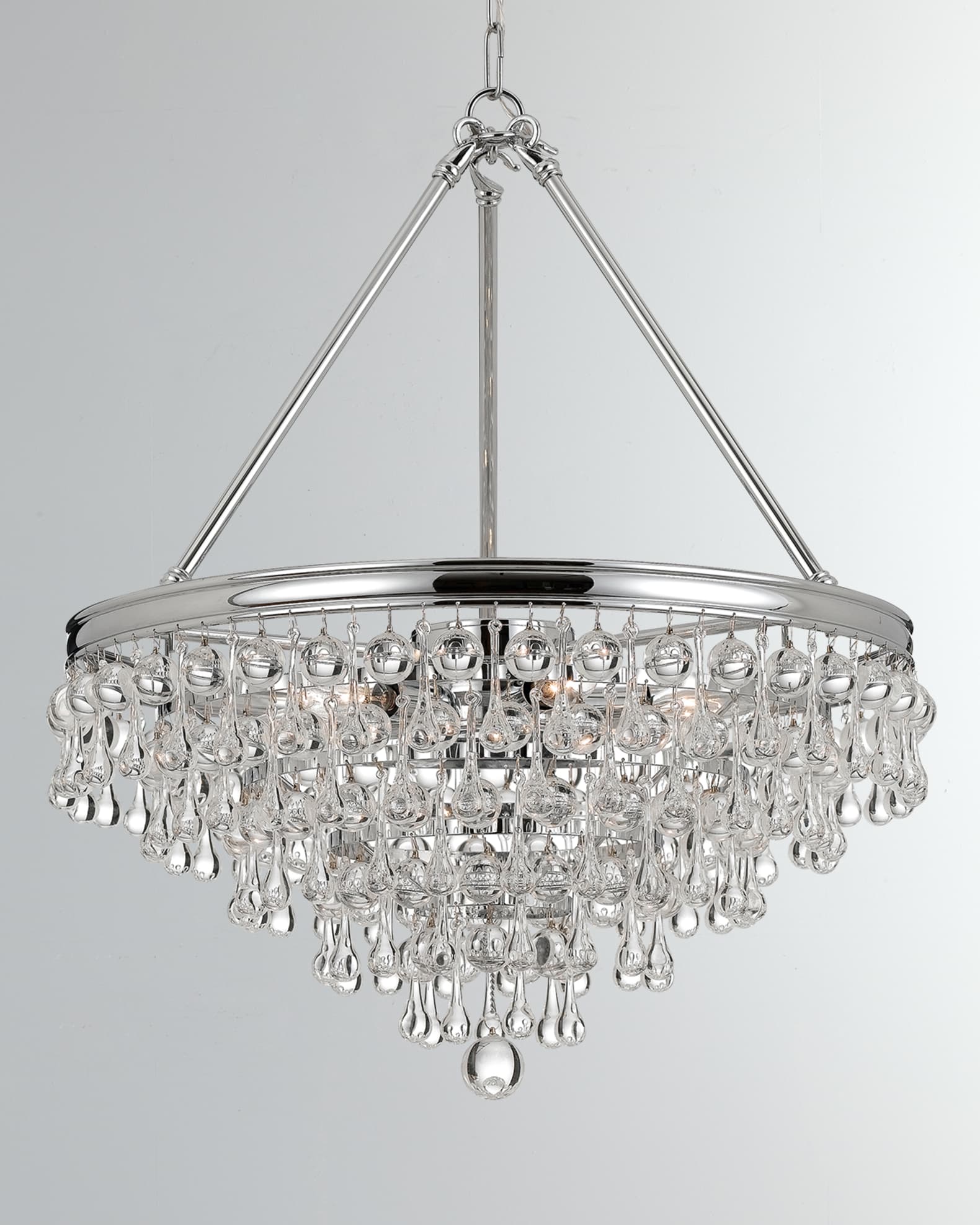 Crystorama Calypso 6-Light Crystal Chandelier | Neiman Marcus