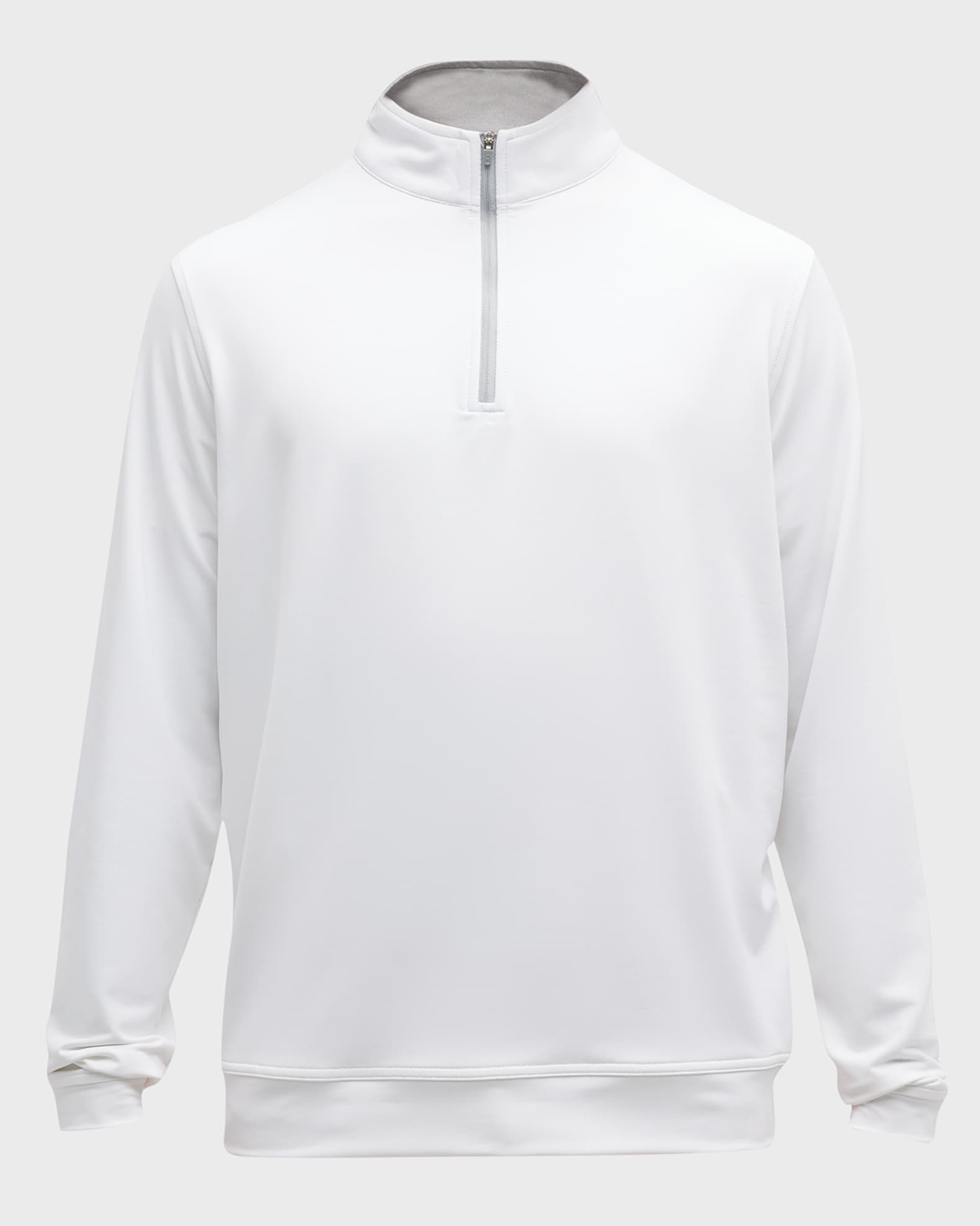 Peter Millar Men's Perth Half-Zip Loop Terry Sweatshirt | Neiman Marcus