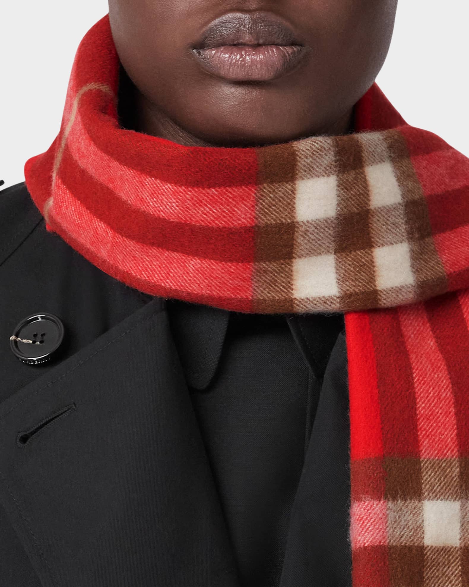 Burberry Classic Check Cashmere Scarf | Neiman Marcus