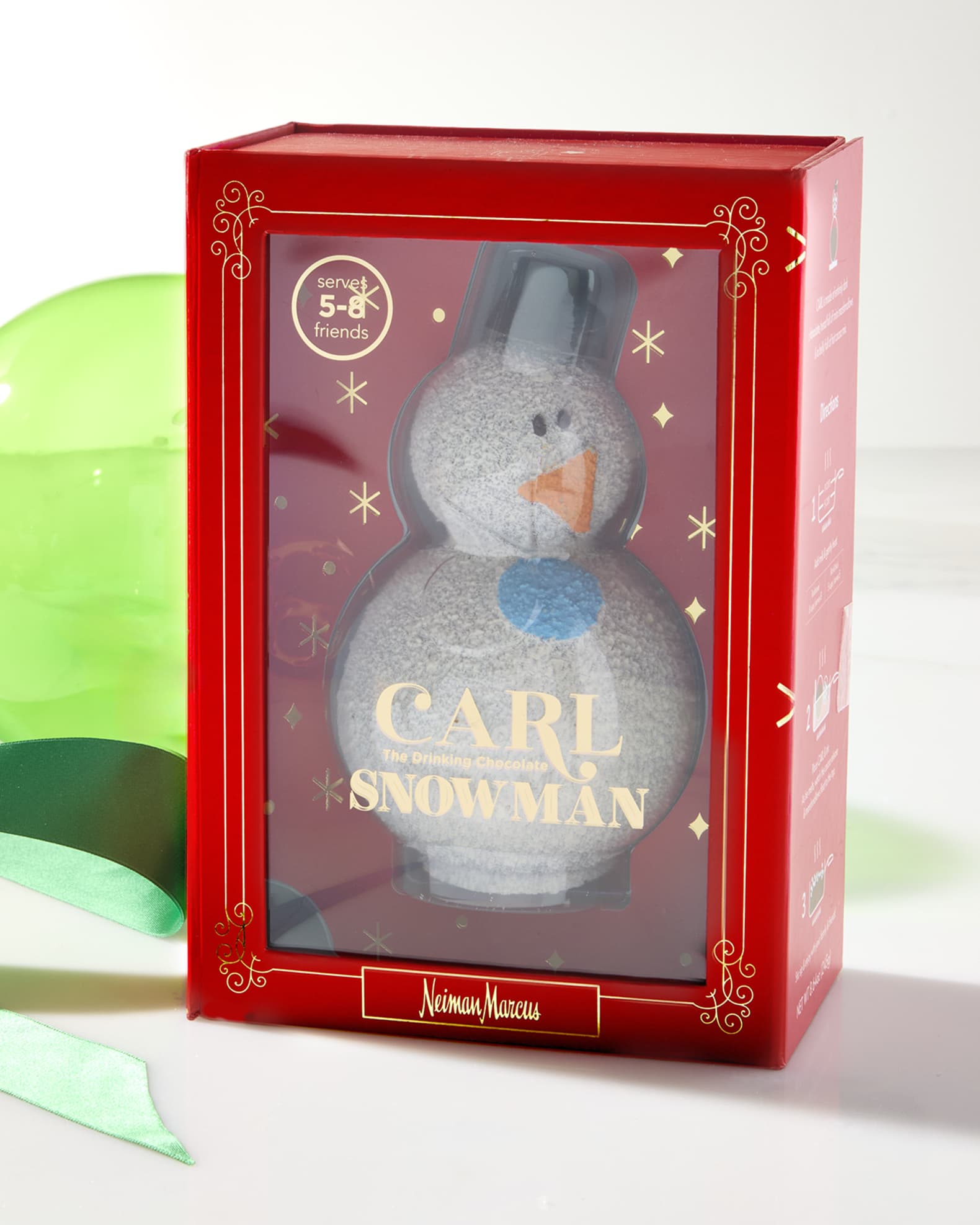 Kate Weiser Chocolate Carl the Drinking Chocolate Snowman | Neiman Marcus
