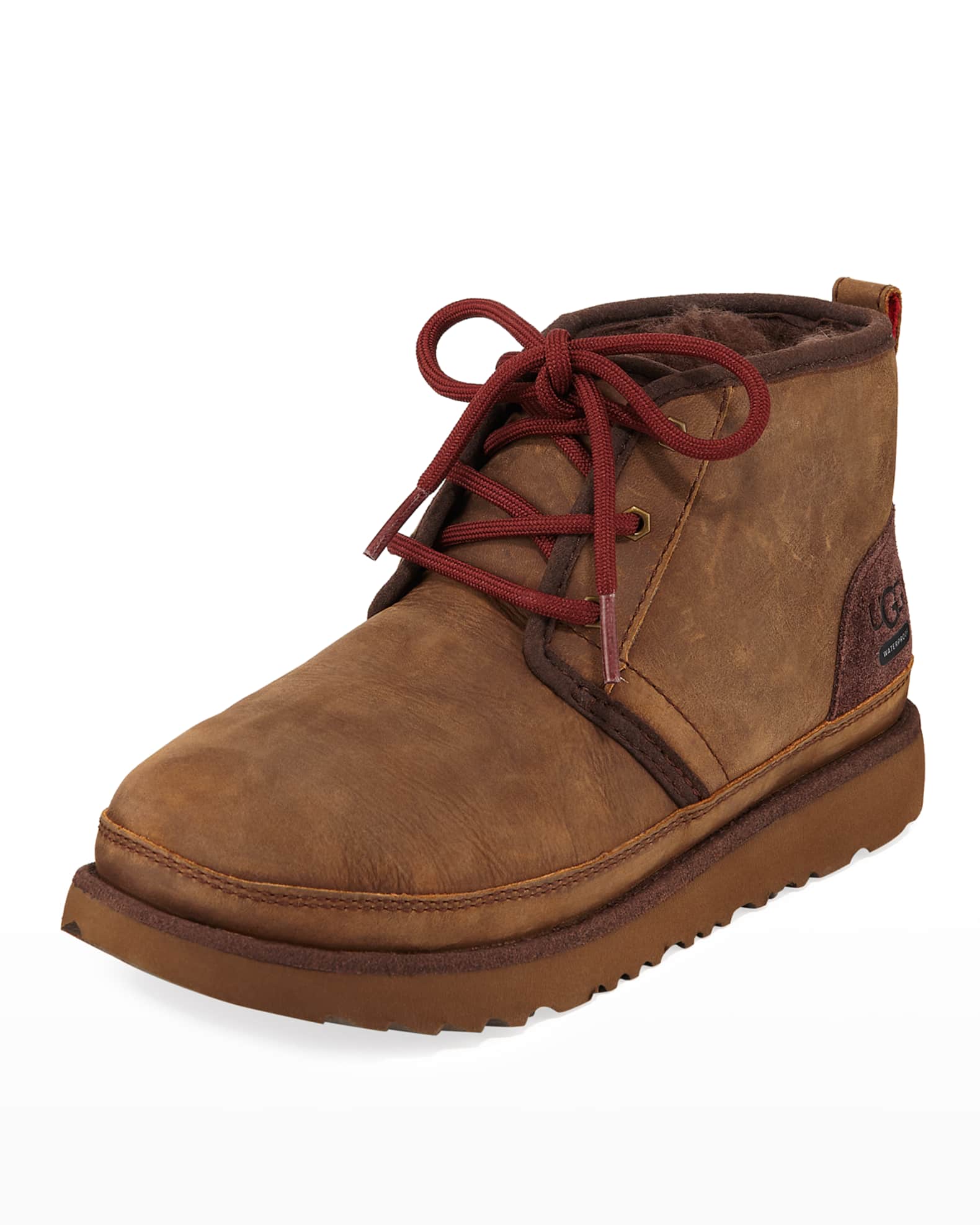 UGG Neumel II Waterproof Lace-Up Boots, Kids | Neiman Marcus
