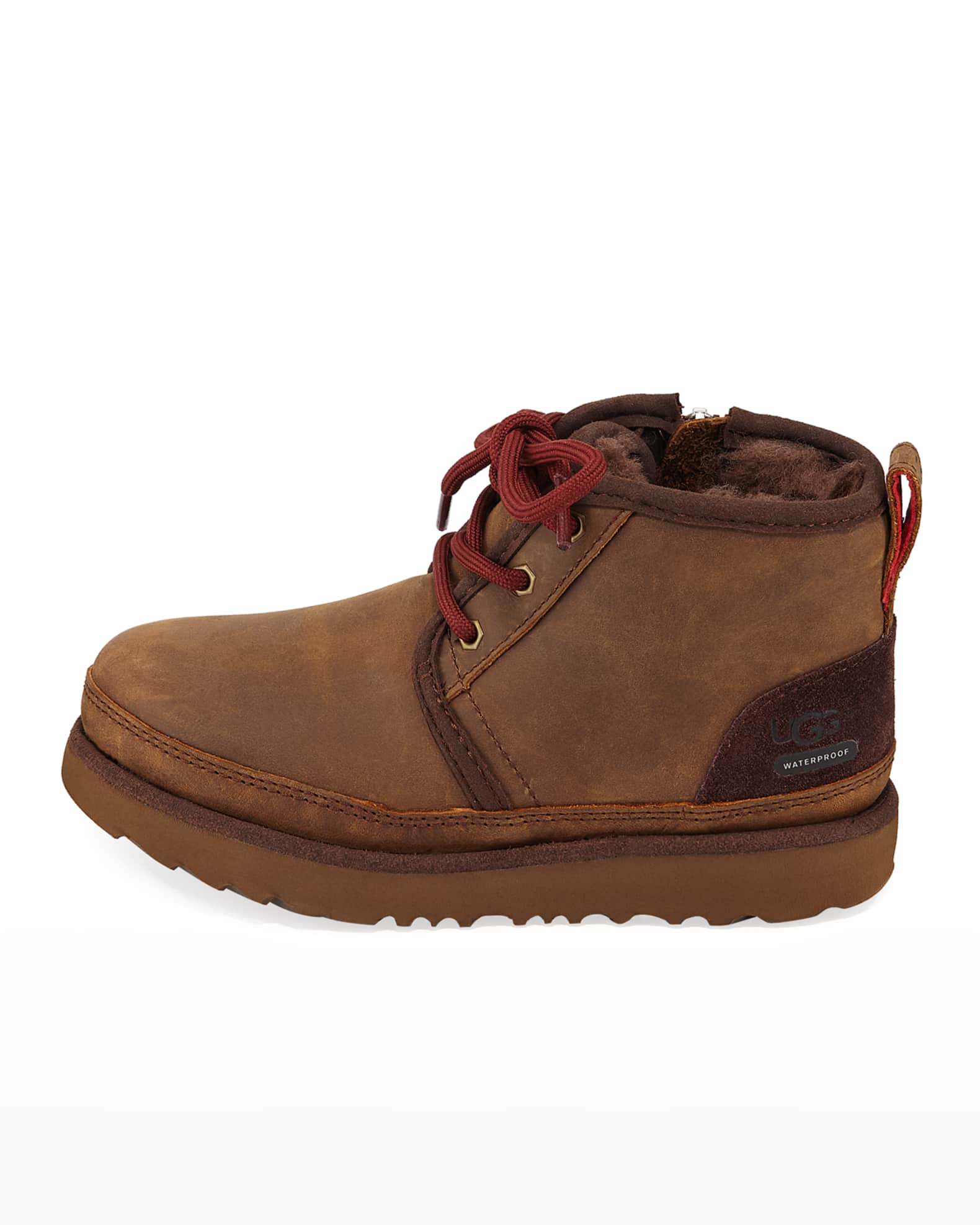 UGG Neumel II Waterproof Lace-Up Boots, Toddler | Neiman Marcus
