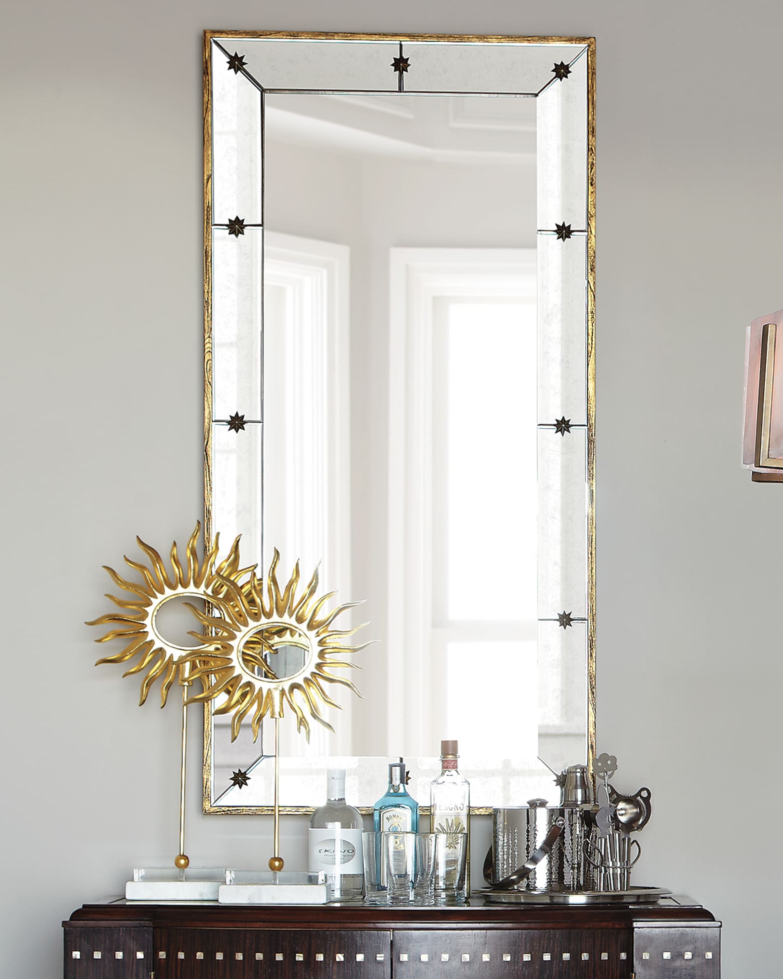 Neiman Marcus Star Knob Mirror | Neiman Marcus