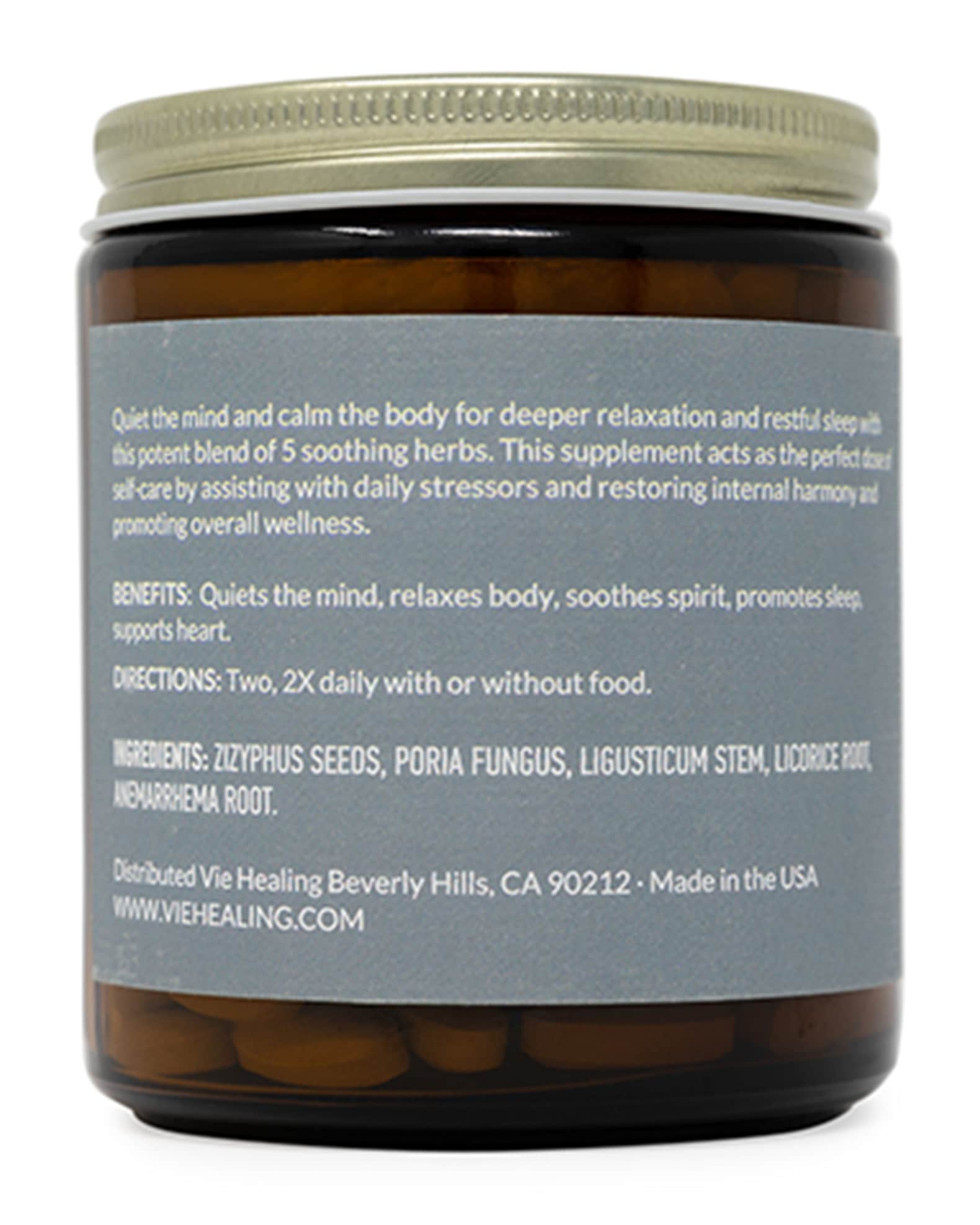 Vie Healing Huanhe Calm Adaptogenic Supplements, 120 Tablets | Neiman ...