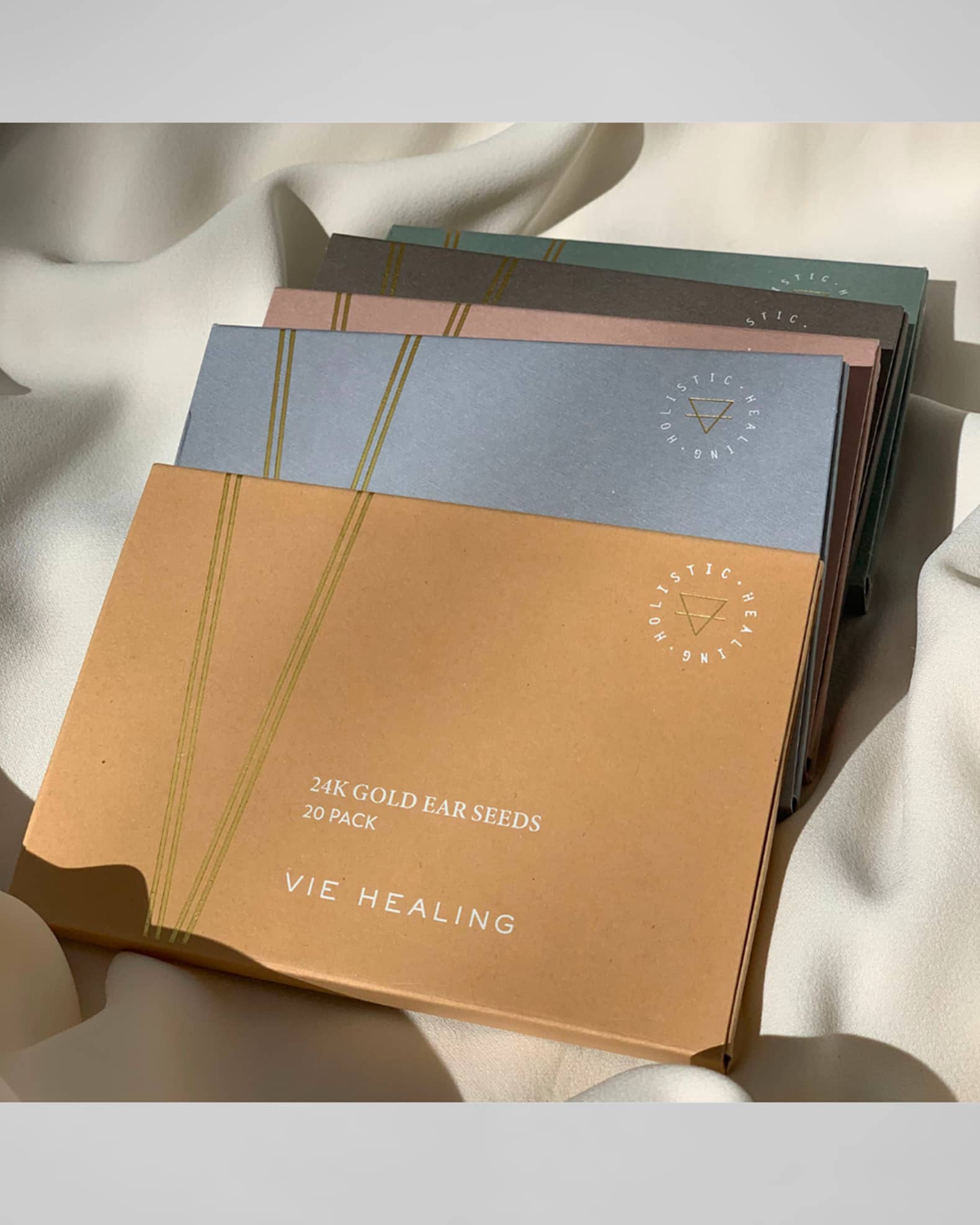 Vie Healing 24K Gold Ear Seeds, 20 pack | Neiman Marcus