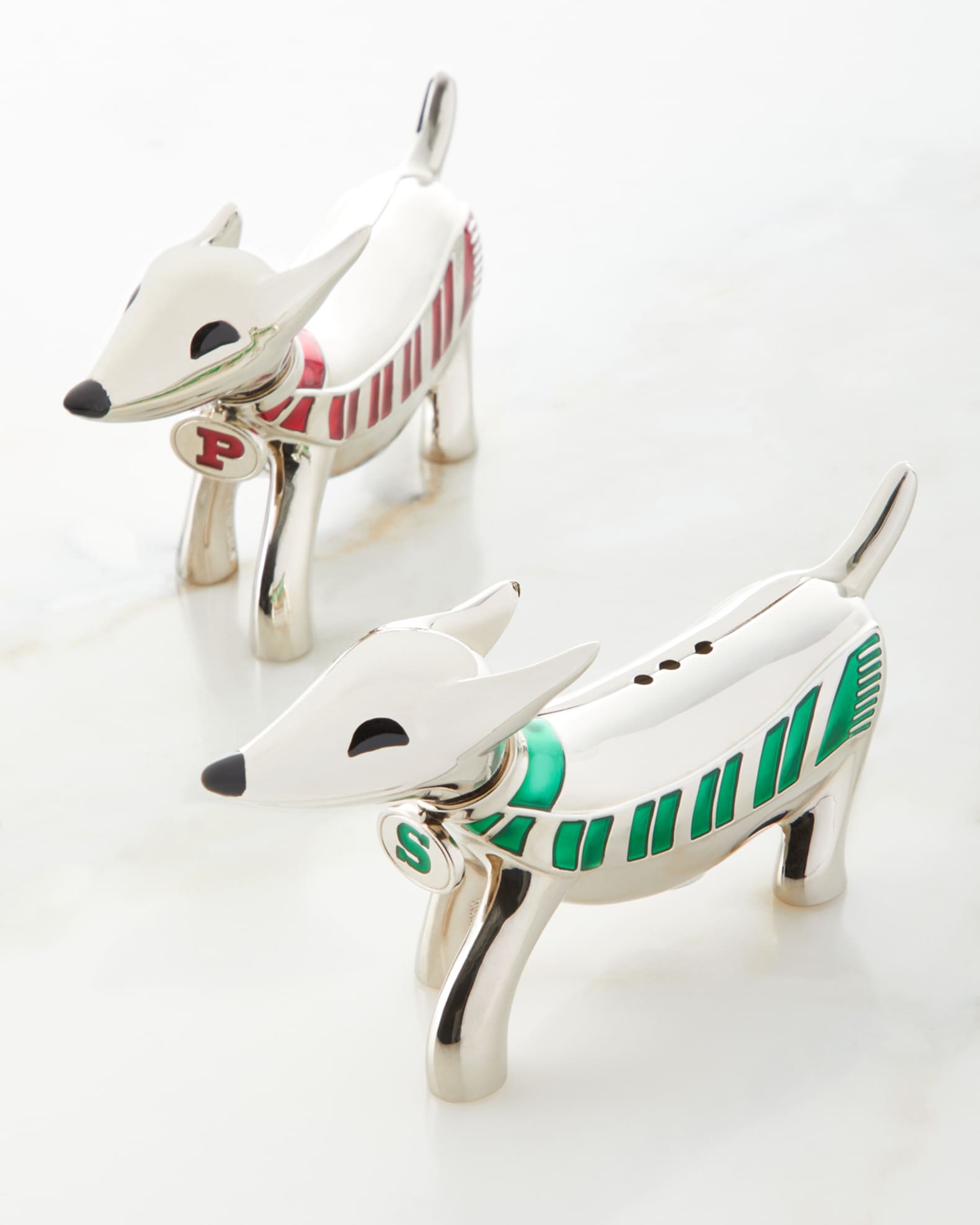 Godinger Dachshund Dog Salt & Pepper Shakers | Neiman Marcus