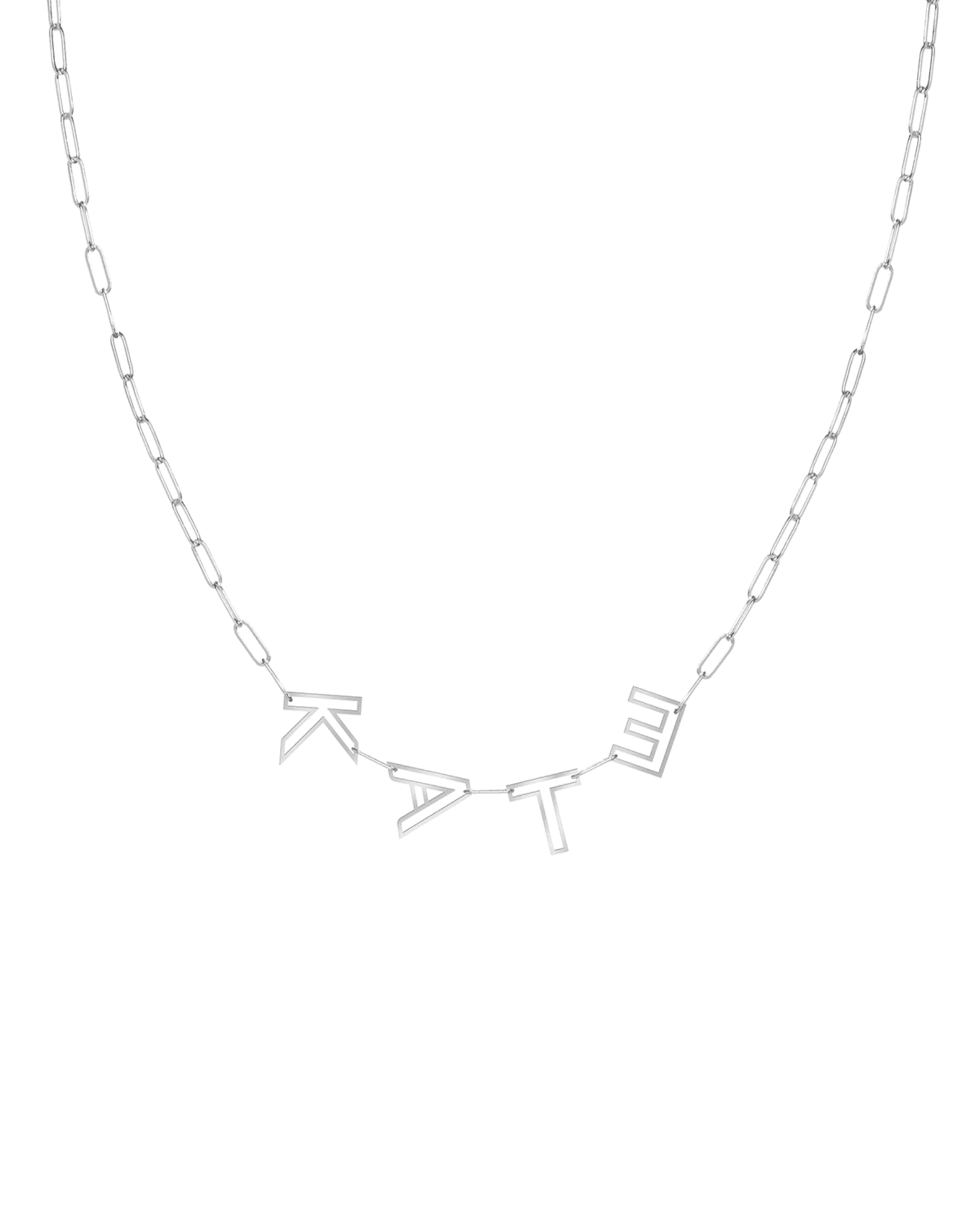 K Kane 14k Gold Chain Letter Necklace, 4 Letters | Neiman Marcus