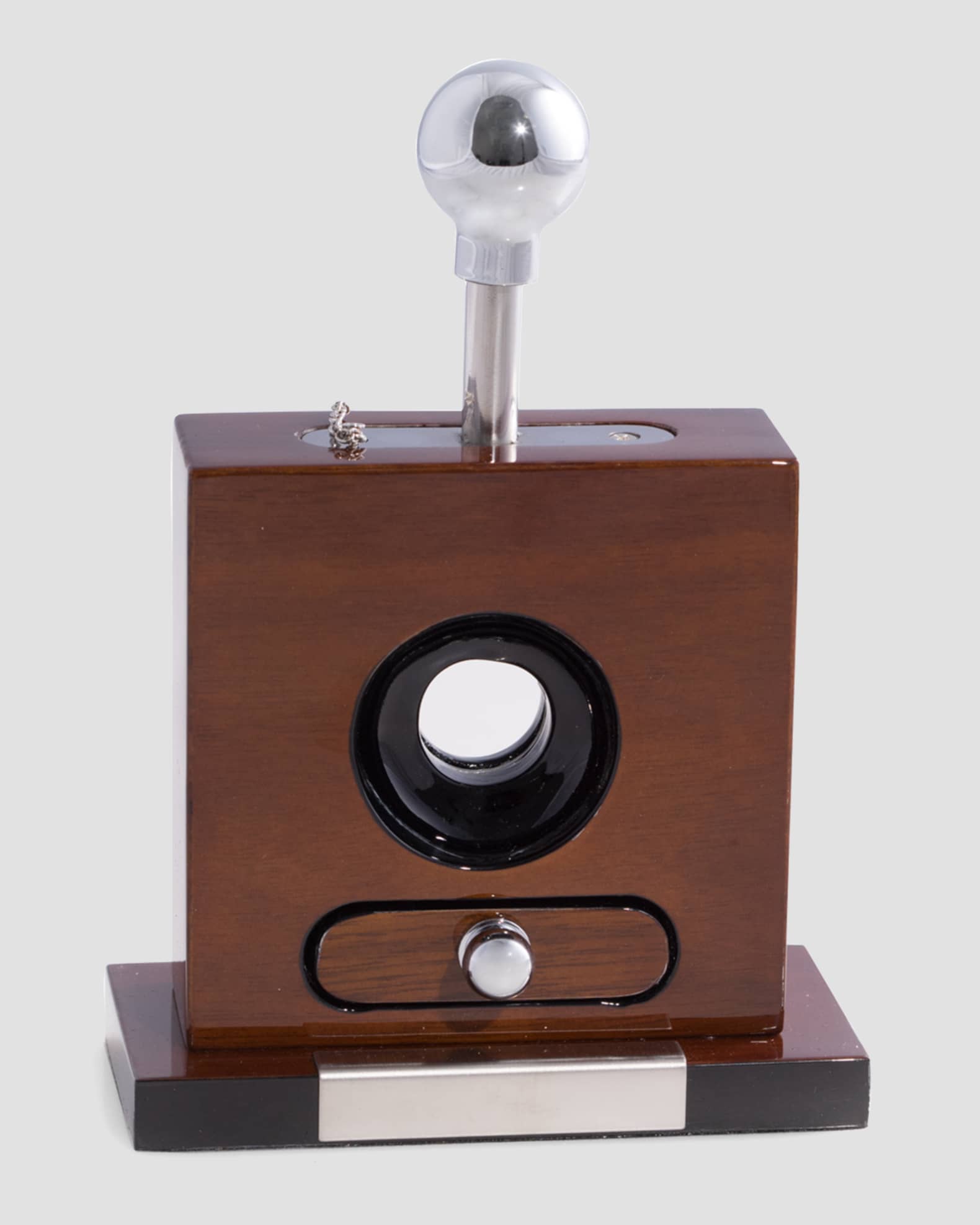 Bey-Berk Walnut-Wood Cigar Cutter | Neiman Marcus